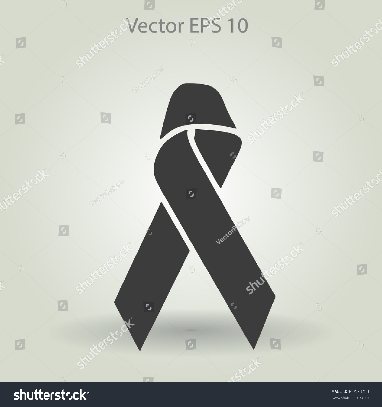 Awareness Ribbon Vector Illustration Stock Vector (Royalty Free ...