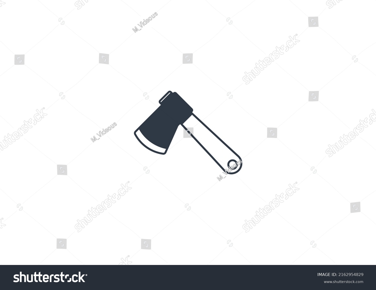 Axe Vector Isolated Emoticon Axe Emoji Stock Vector (Royalty Free ...