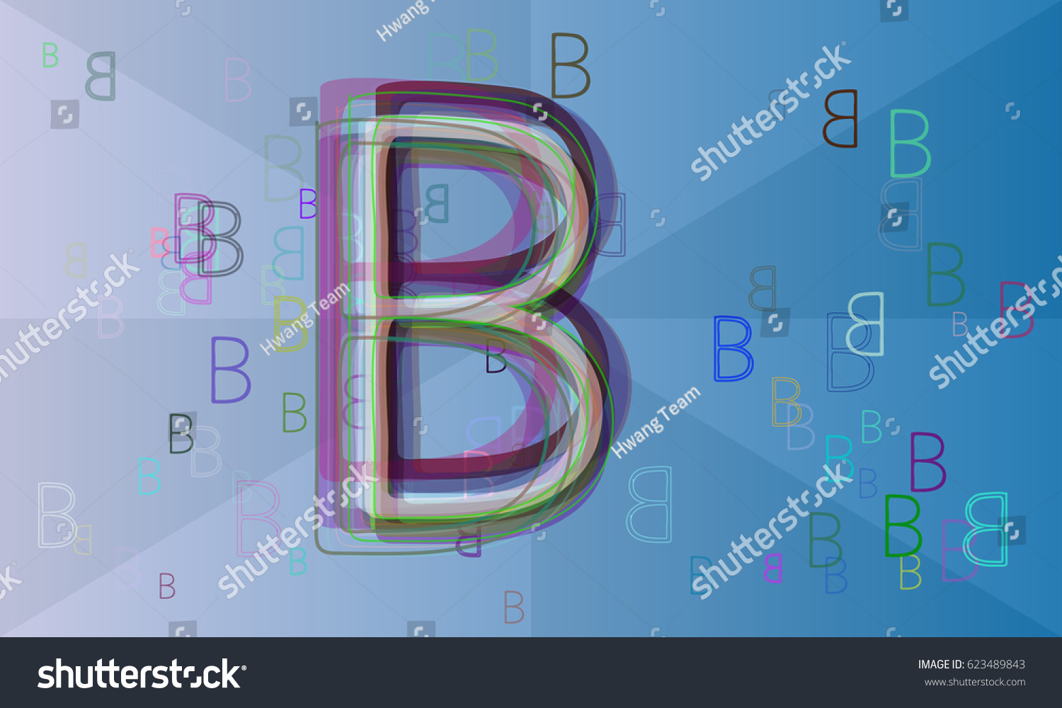 B Alphabet Texture Vector Stock Vector (Royalty Free) 623489843 ...