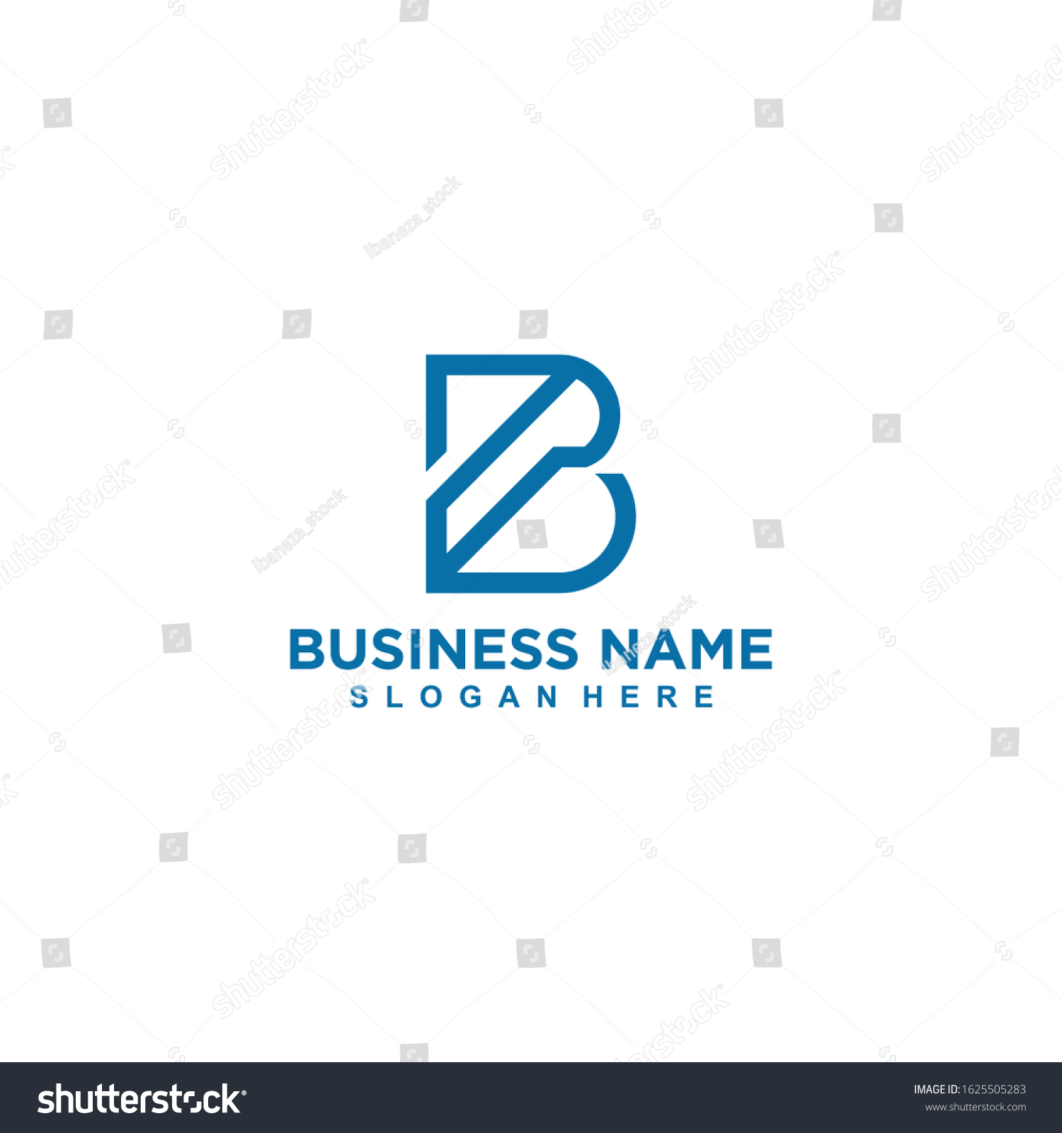 B D Logo Vector Designs Stock Vector (Royalty Free) 1625505283 ...