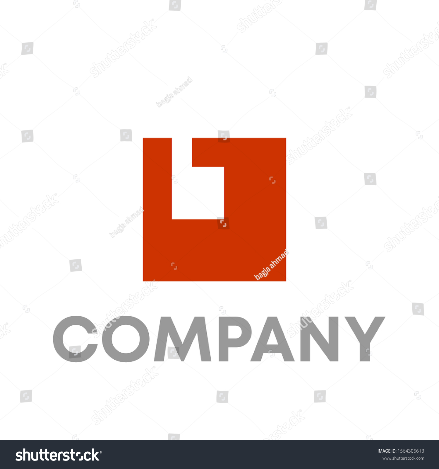B Box Logo Vector Design Template: vector de stock (libre de regalías ...