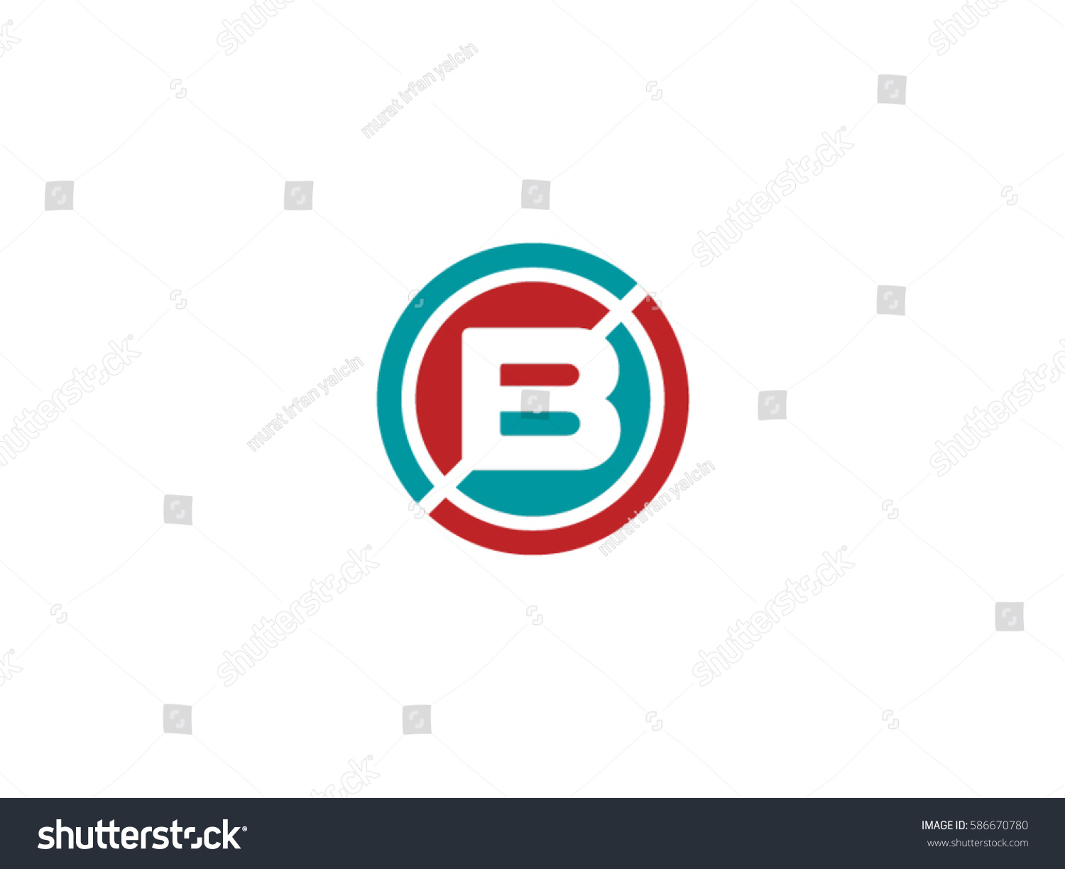 B Letter Symbol Design Vector: เวกเตอร์สต็อก (ปลอดค่าลิขสิทธิ์ ...