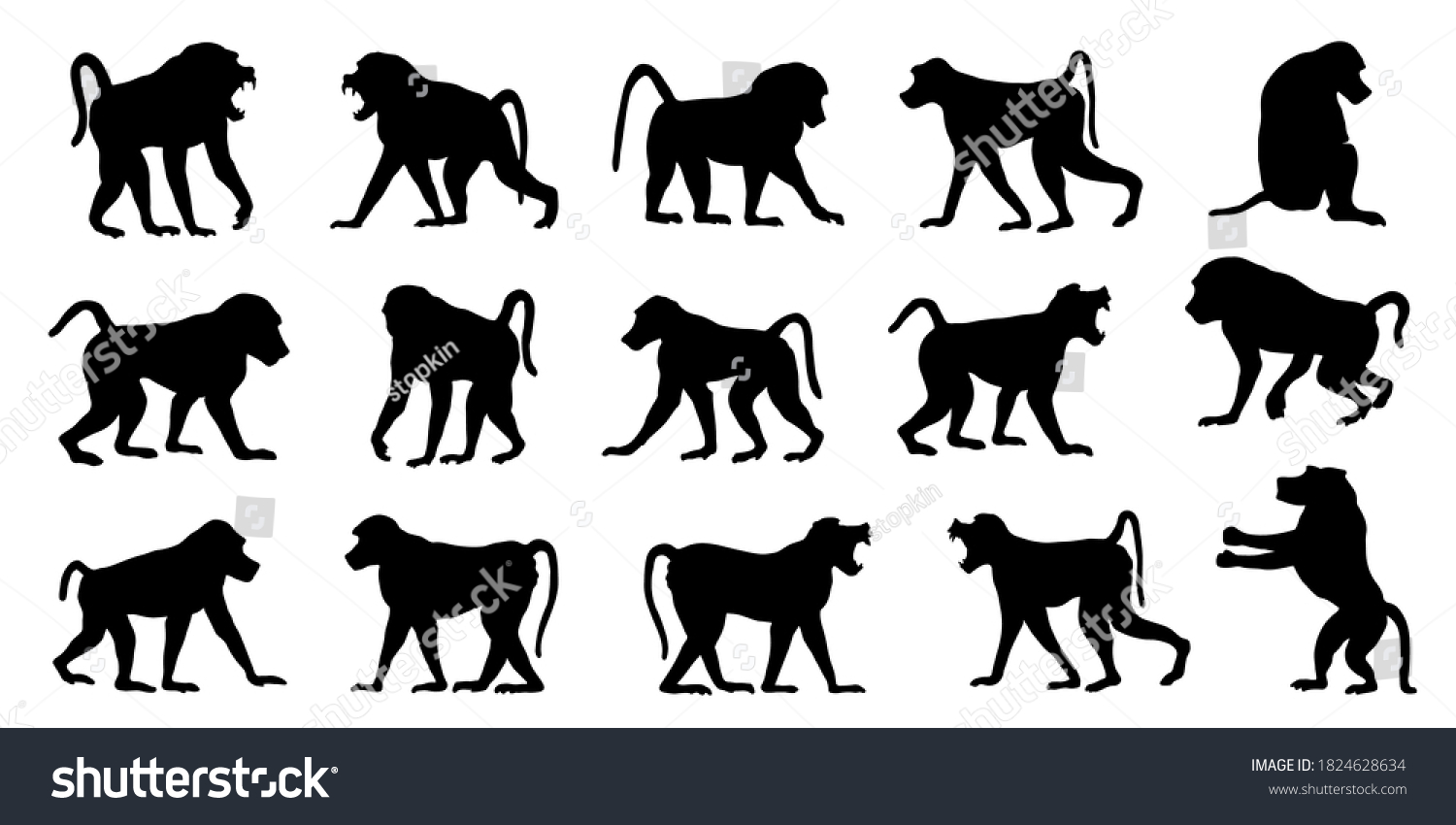 1,529 Baboon sign 图片、库存照片和矢量图 | Shutterstock