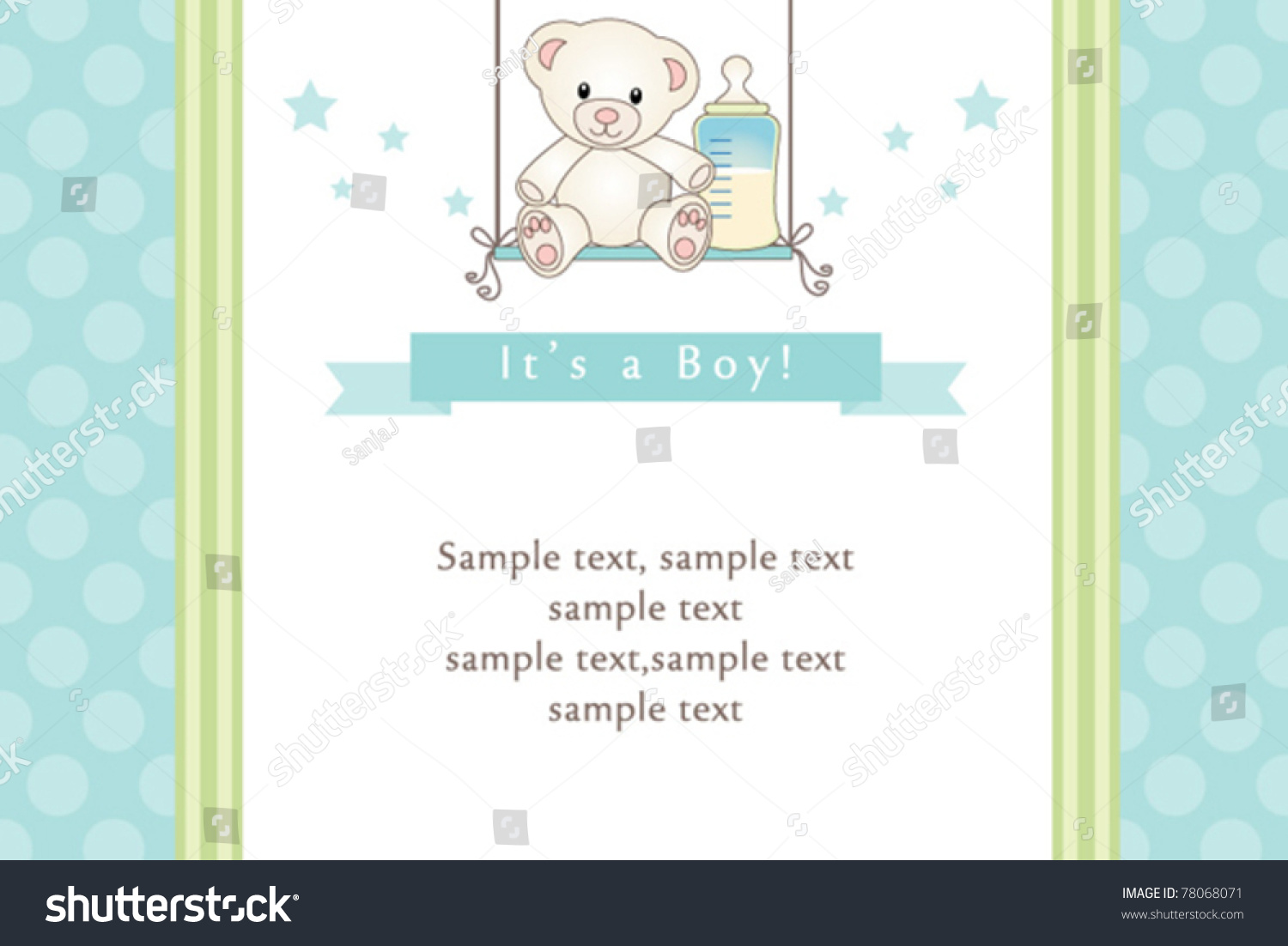 Baby Boy Backgrounds For Invitations