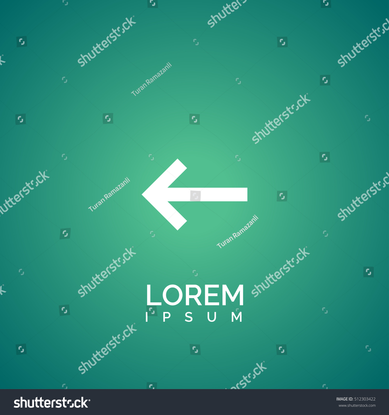 Back Arrow Icon Back Arrow Logo Stock Vector (Royalty Free) 512303422 ...
