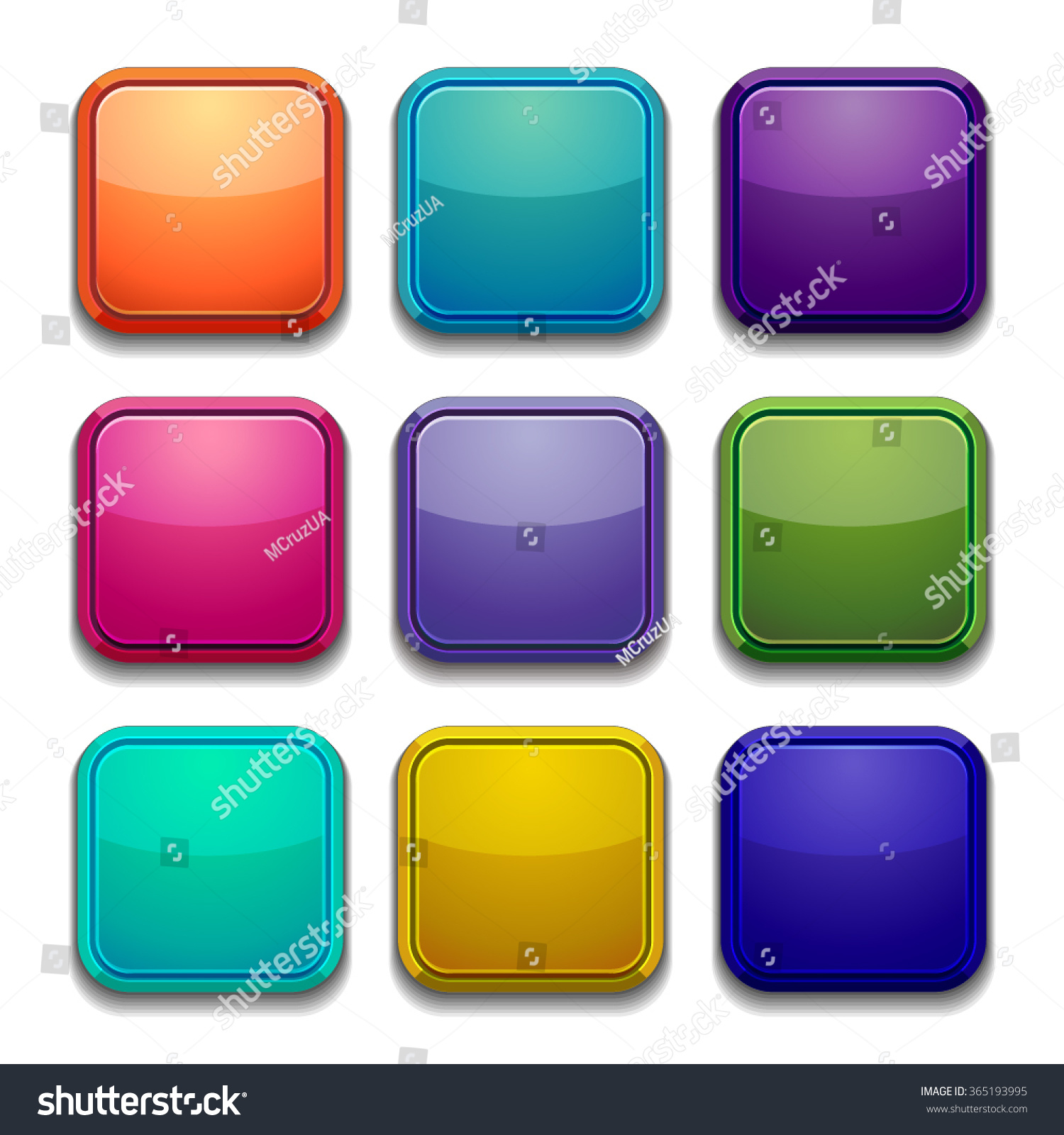 Background Colorful App Icons Stock Vector (Royalty Free) 365193995