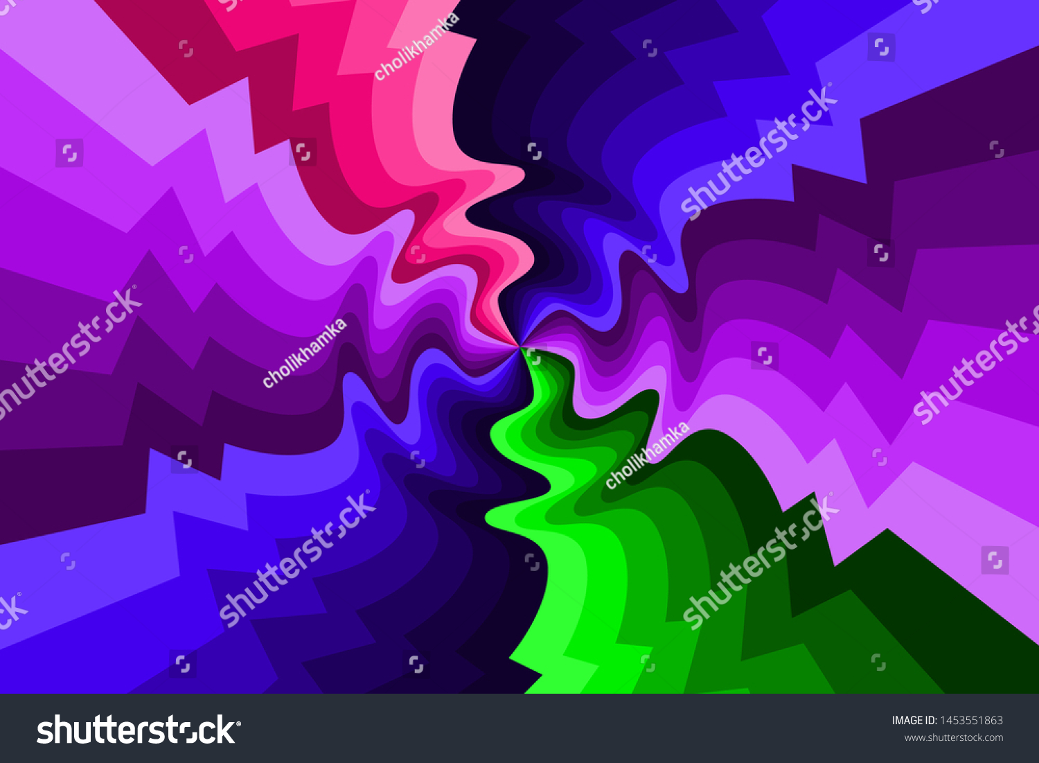 Background Design Colorful Circular Patterns Vector Stock Vector ...