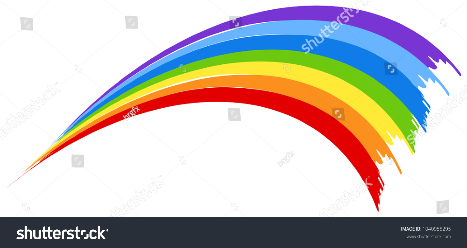 Background Design Rainbow Illustration Stock Vector (Royalty Free ...
