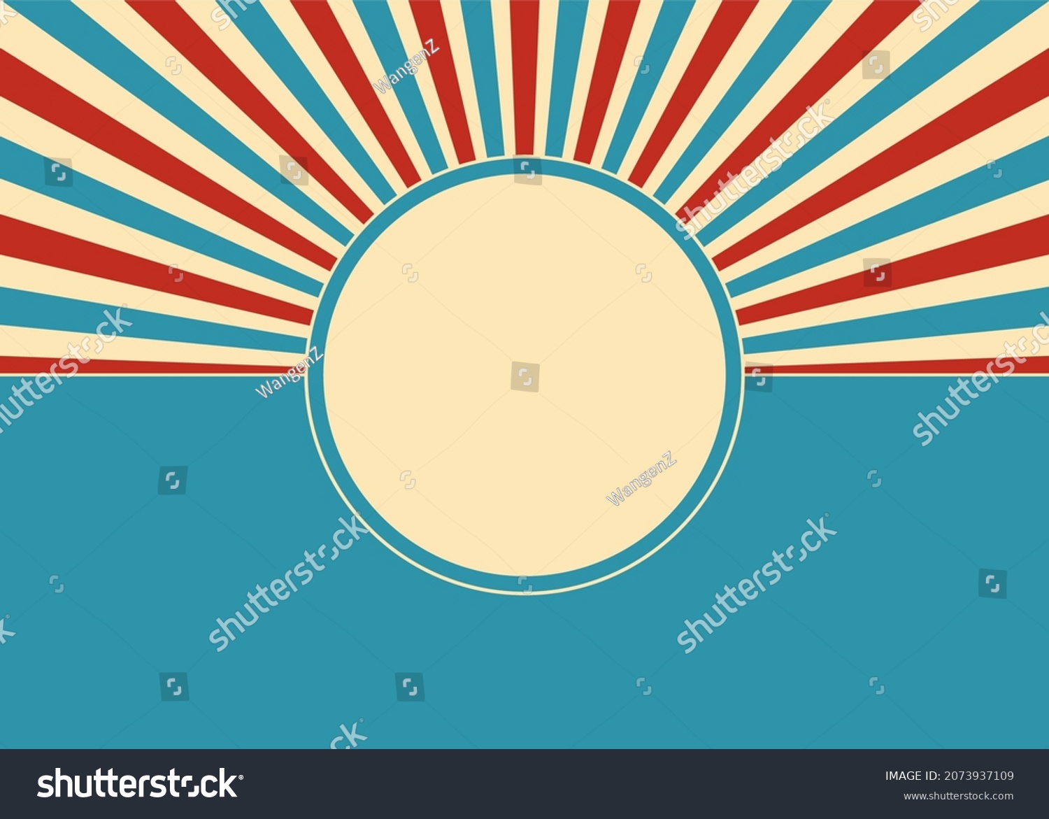 Background Design Retro Theme Stock Vector (Royalty Free) 2073937109 ...