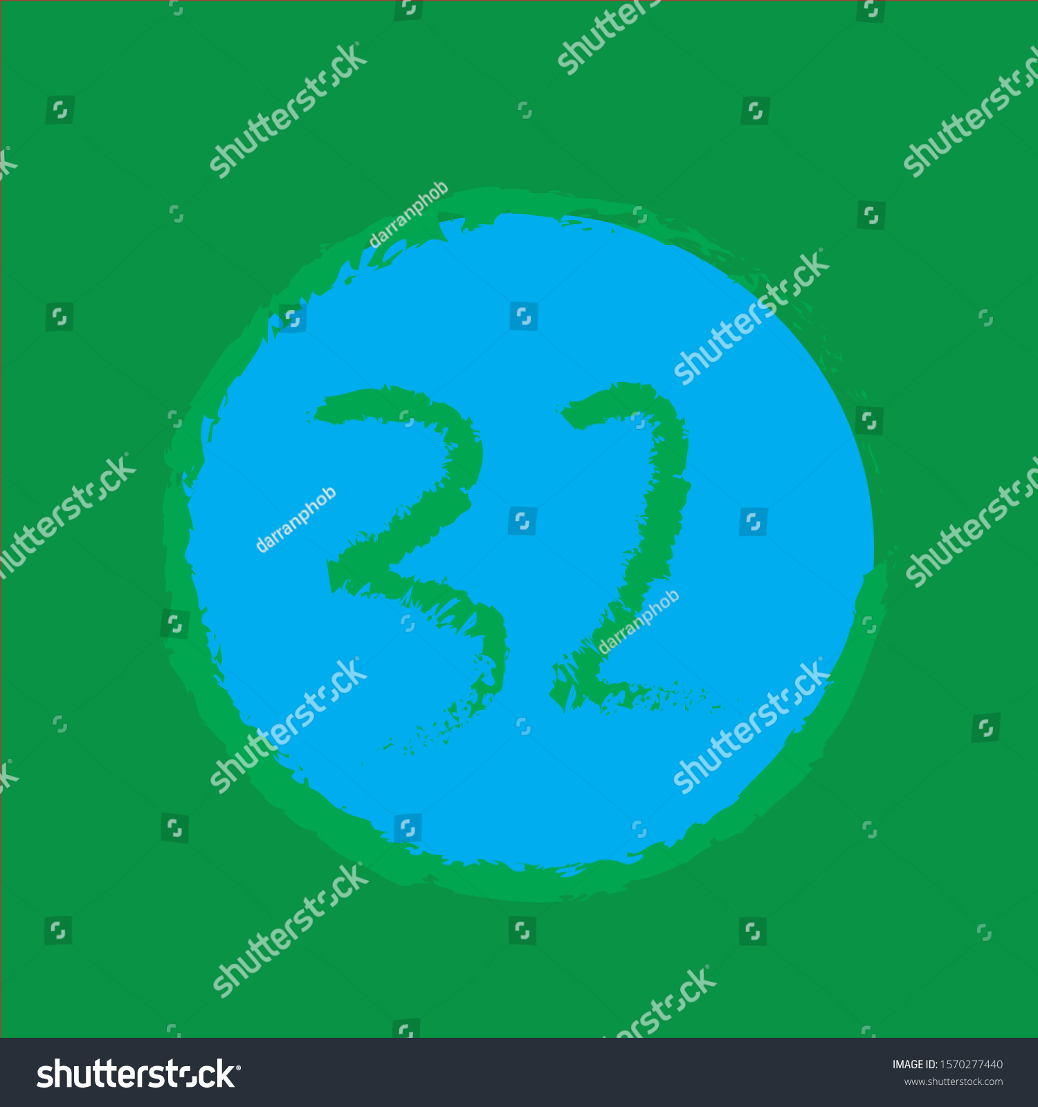 Background Icon Logo Design Texture Number Stock Vector (Royalty Free ...