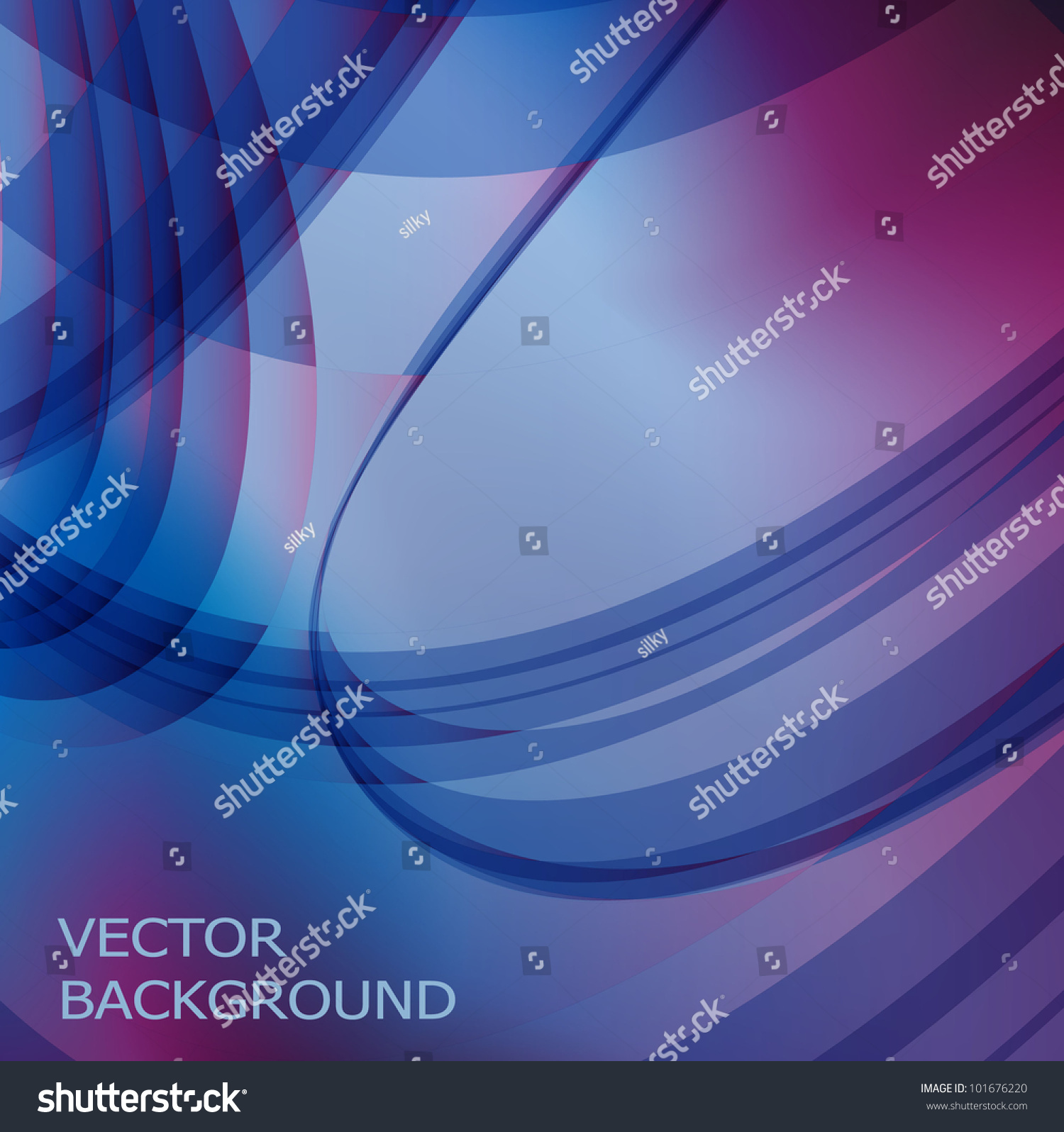 Background Blue Purple Vector Stock Vector (Royalty Free) 101676220