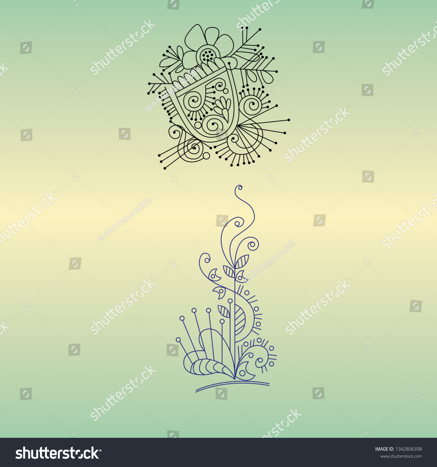 Background Swill Design Stock Vector (Royalty Free) 1342806398