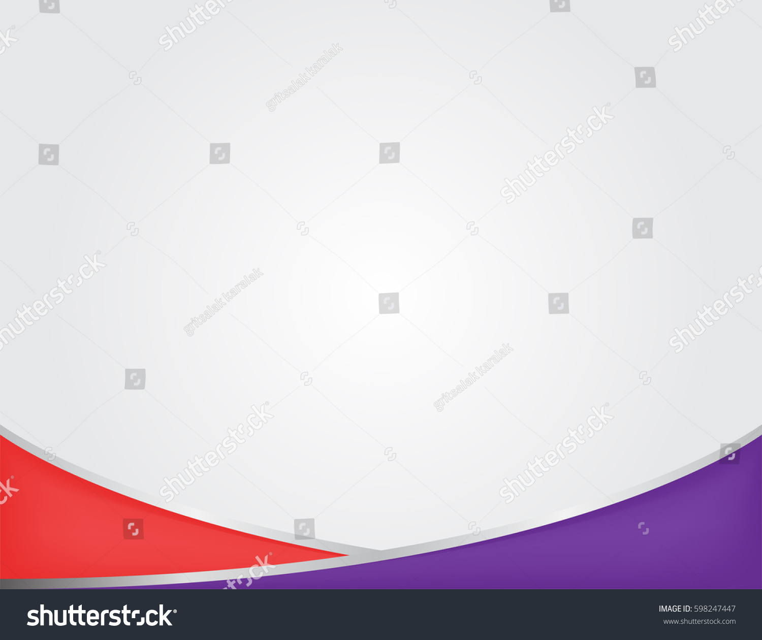 Background Template Advertising Presentation Vector Stock Vector ...