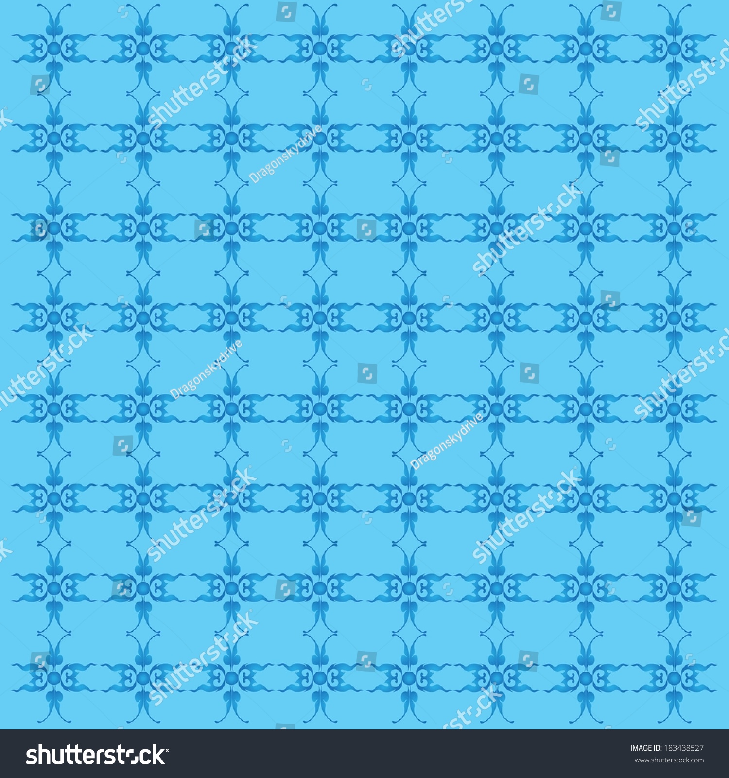 Background Vector Thai Art Stock Vector (Royalty Free) 183438527