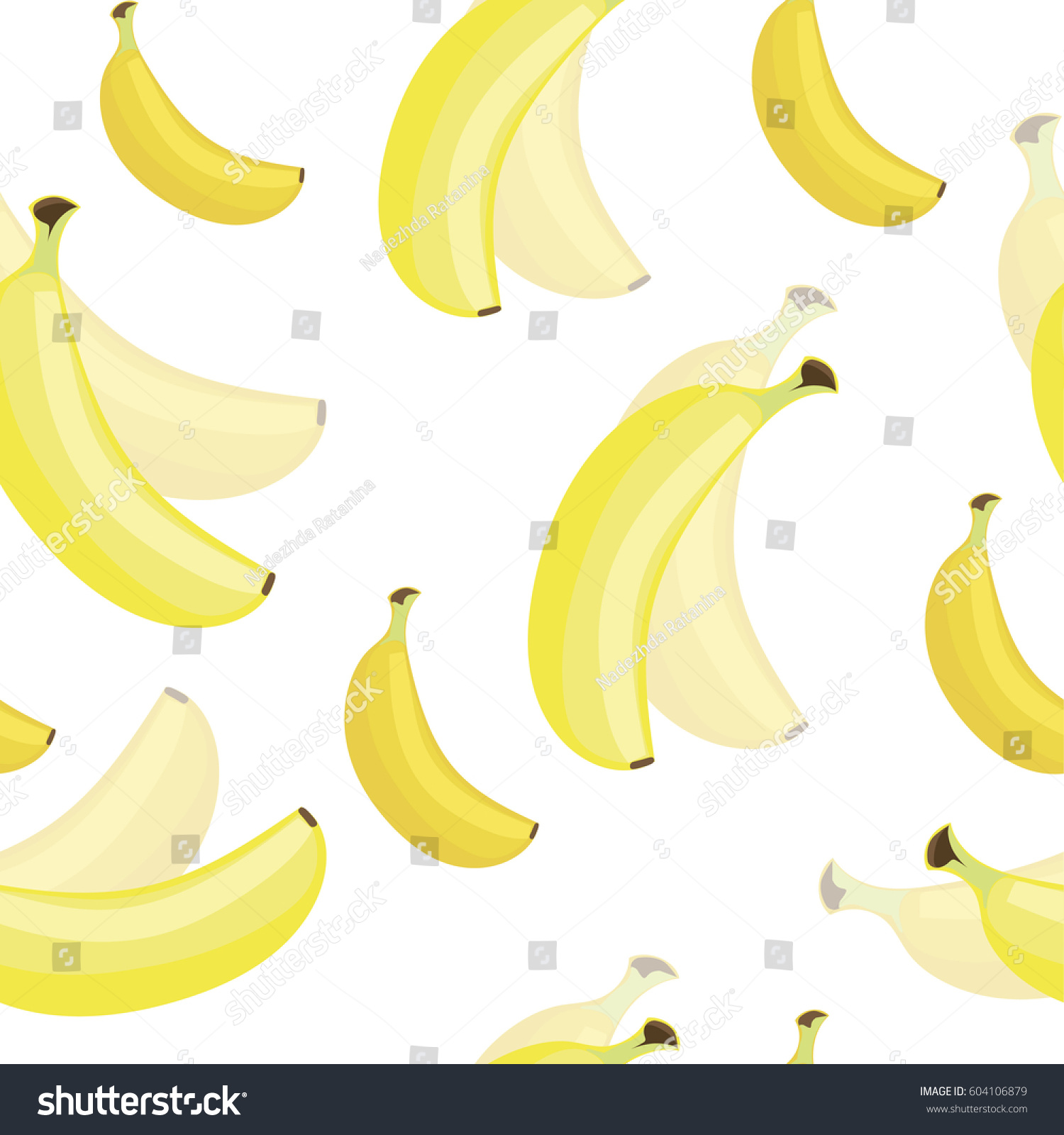 Background Wallpaper Bananas Vector Illustration: vector de stock ...