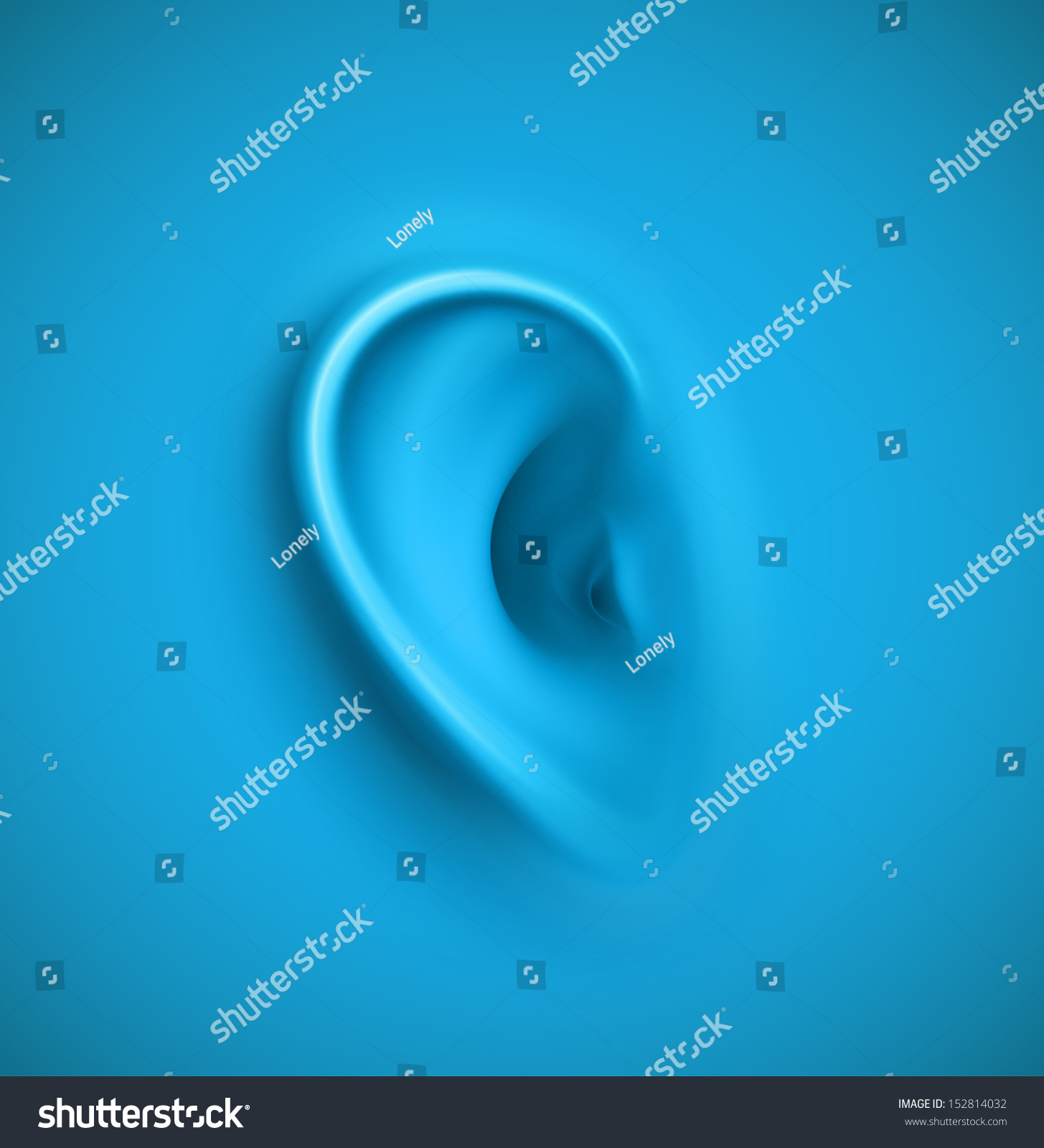 Background Ear Eps 10 Stock Vector (Royalty Free) 152814032 - Shutterstock