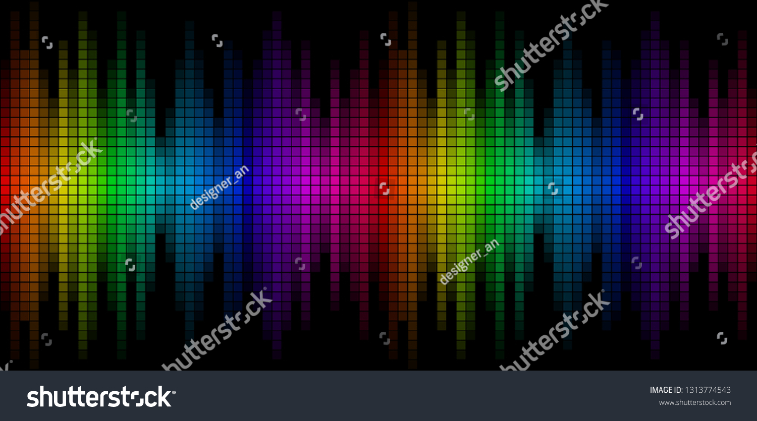 Background Sound Scale Stock Vector (Royalty Free) 1313774543 ...