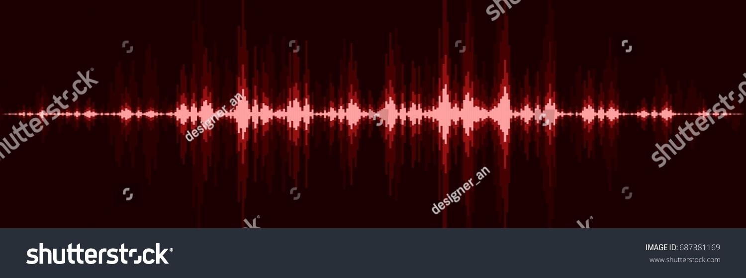 Background Sound Scale Stock Vector (Royalty Free) 687381169 | Shutterstock