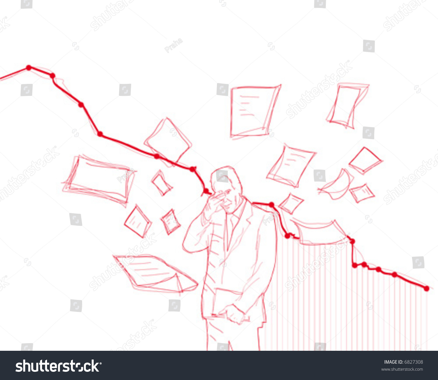 Bad News Stock Vector (Royalty Free) 6827308 | Shutterstock