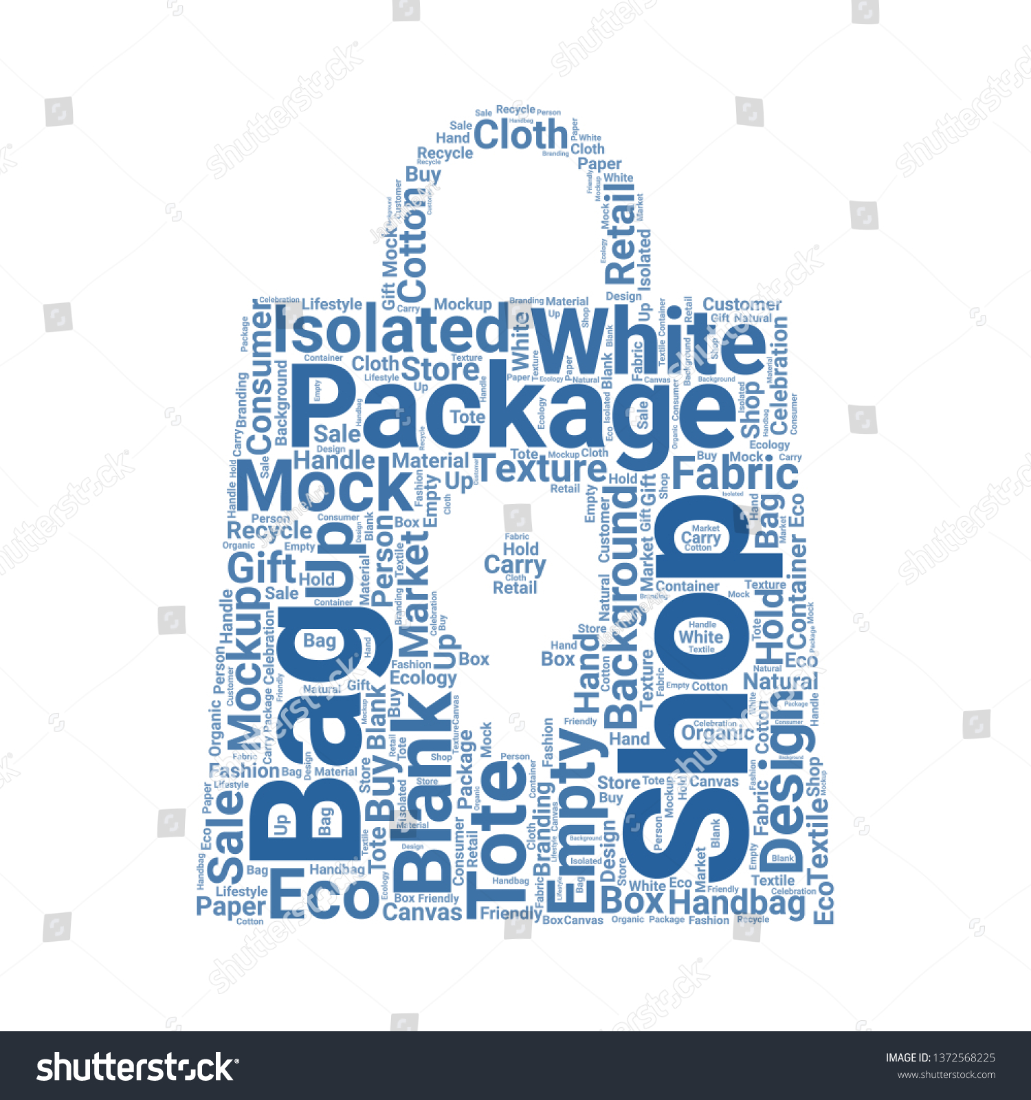Bag Word Cloud Tag Cloud About Stock Vector (Royalty Free) 1372568225 ...