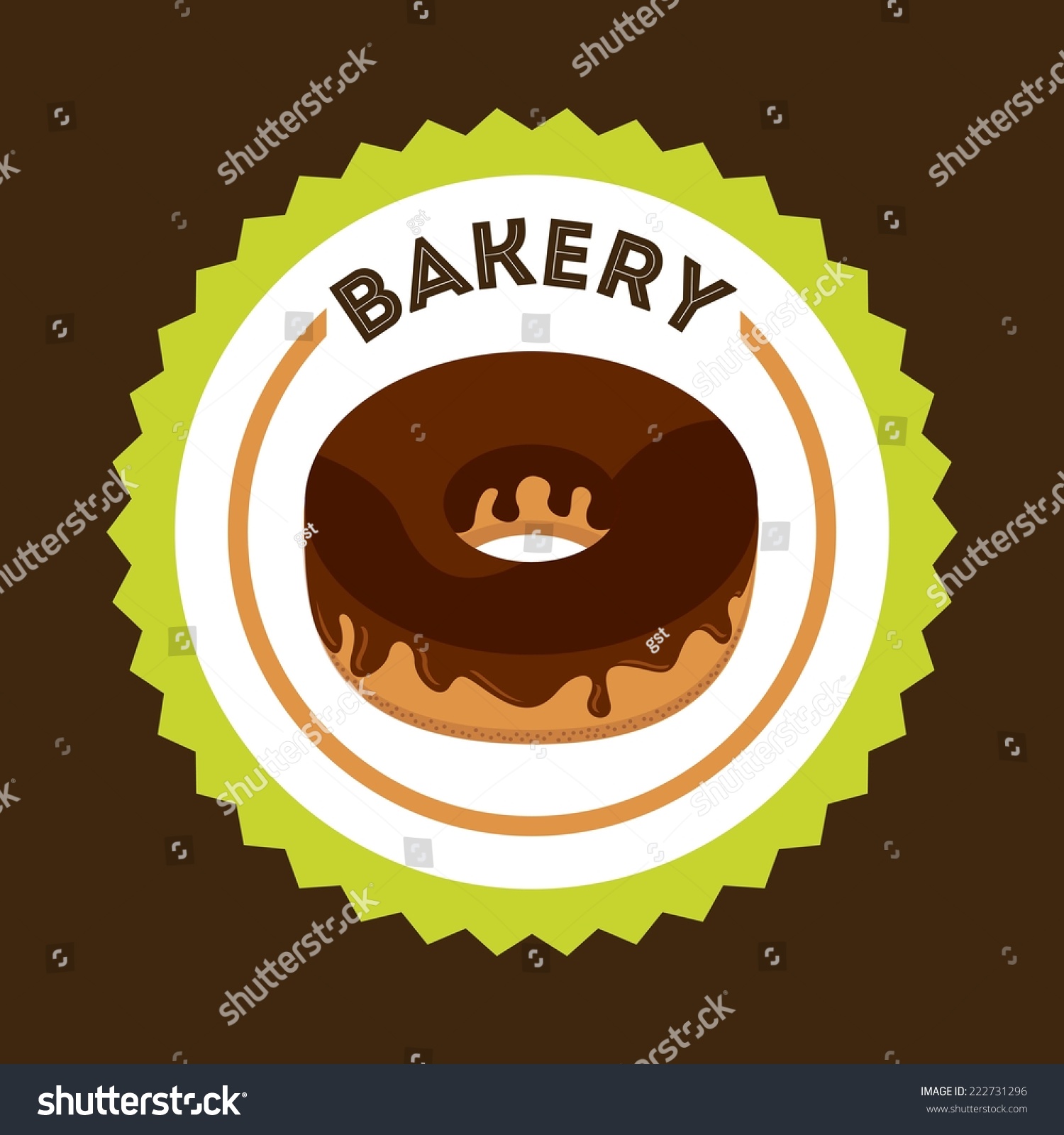 Bakery Graphic Design Vector Illustration Stock Vector (Royalty Free ...