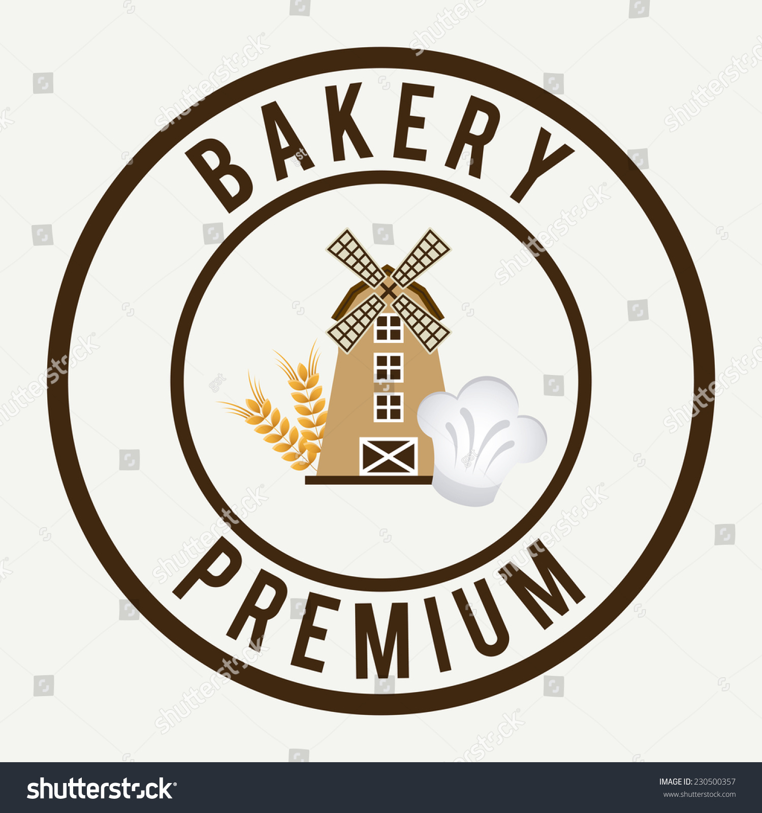 Bakery Graphic Design Vector Illustration Stock Vector (Royalty Free ...