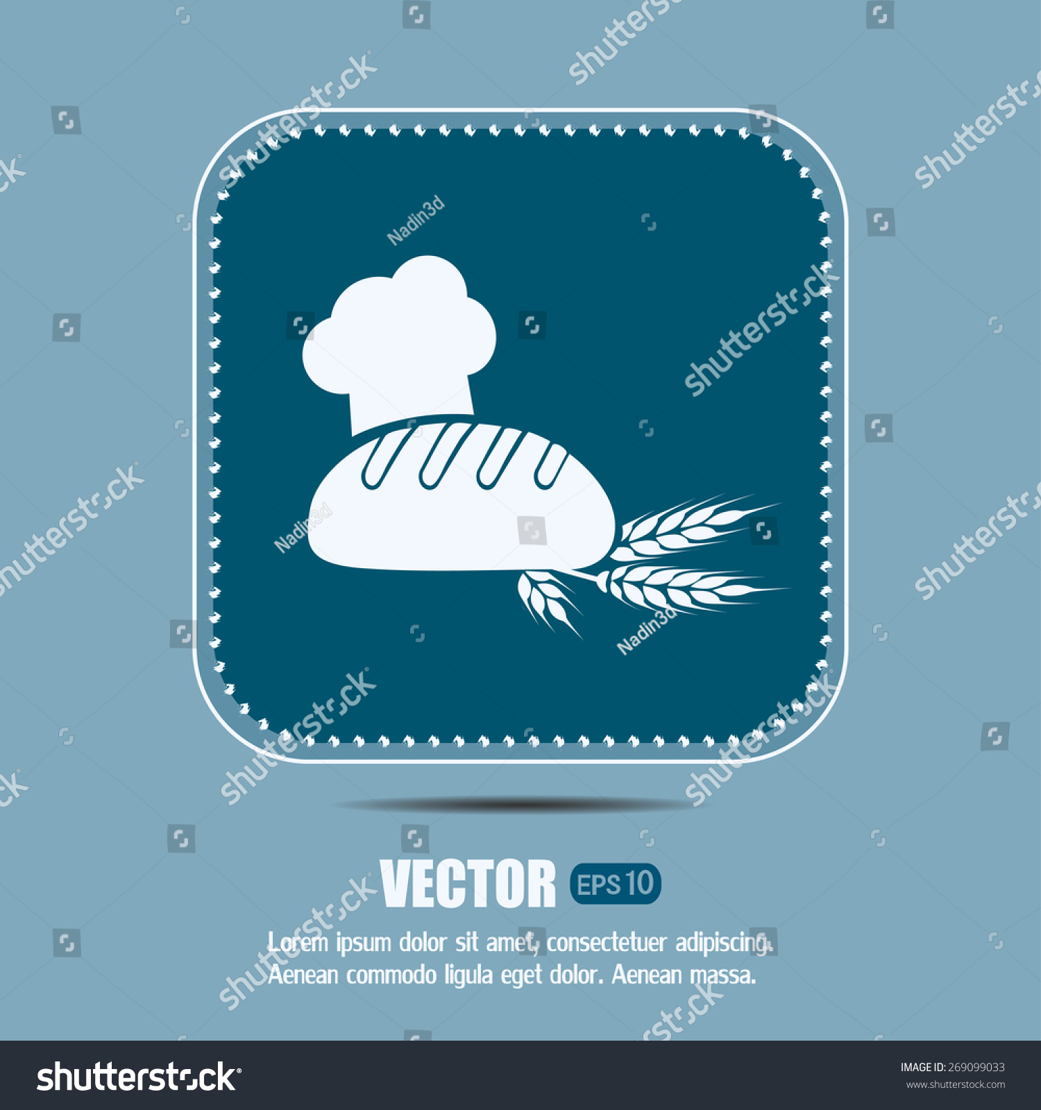 Bakery Graphic Design Vector Illustration Stock Vector (Royalty Free ...