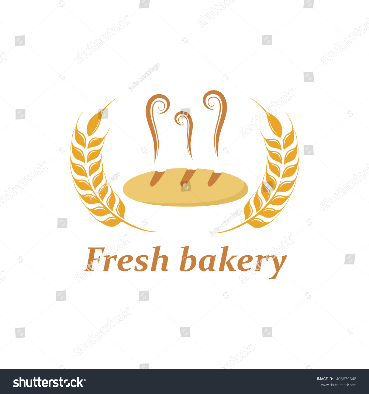 Bakery Icon Logo Vector Template Stock Vector (Royalty Free) 1403639348 ...