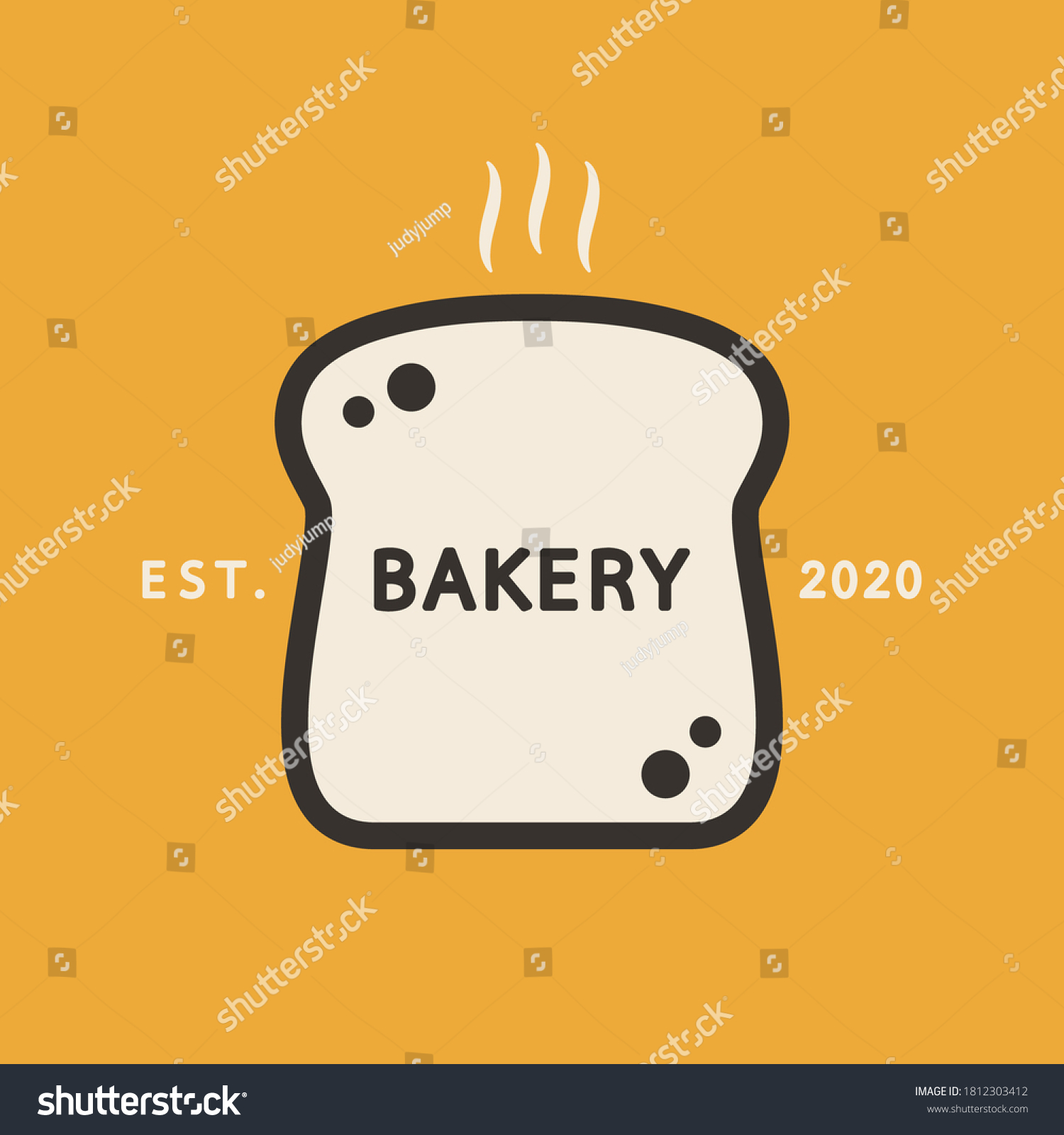 Bakery Logo Design Bread Symbol Bread Stock Vector (Royalty Free ...