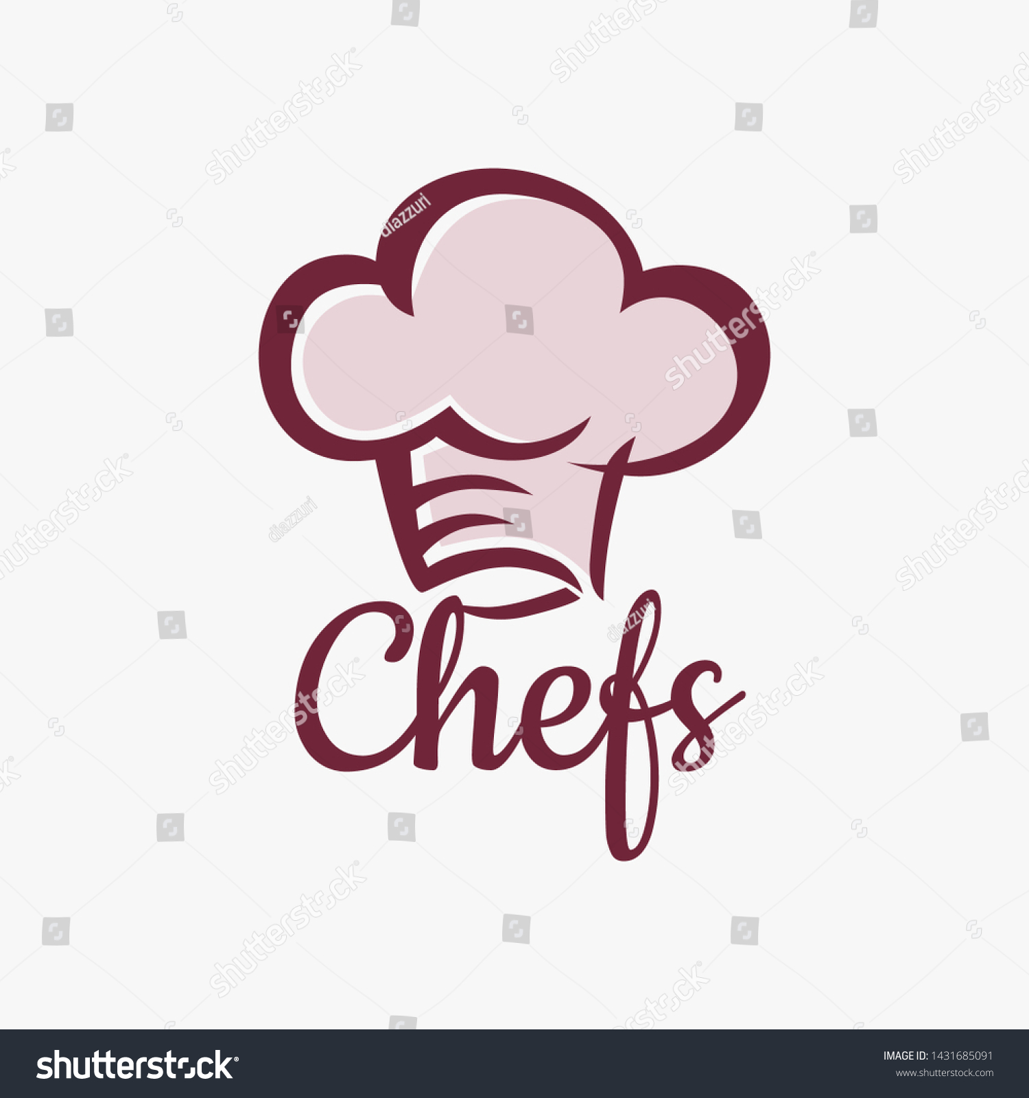Bakery Logo Template Chef Logo Template Stock Vector (Royalty Free ...