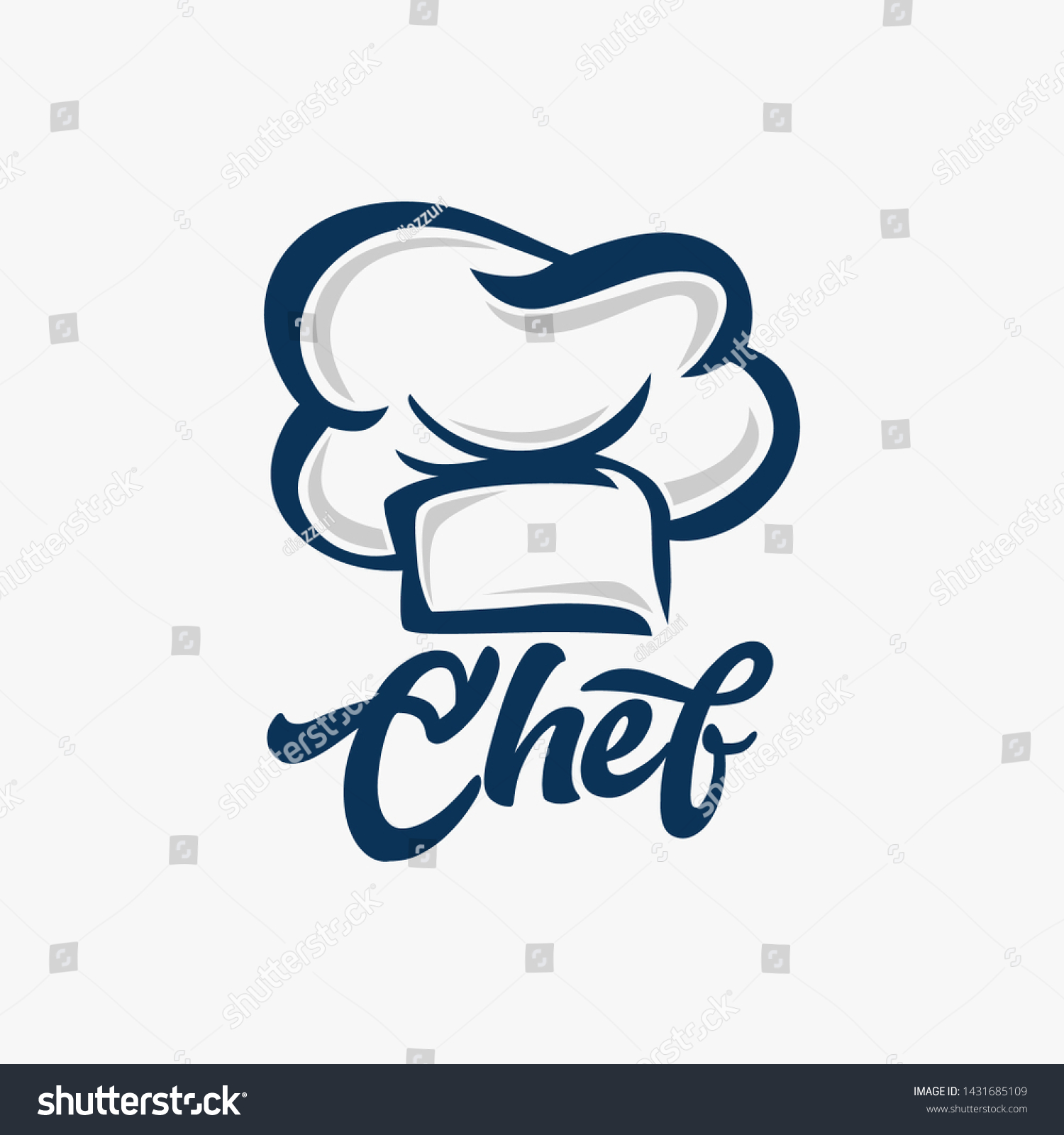 Bakery Logo Template Chef Logo Template Stock Vector (Royalty Free ...