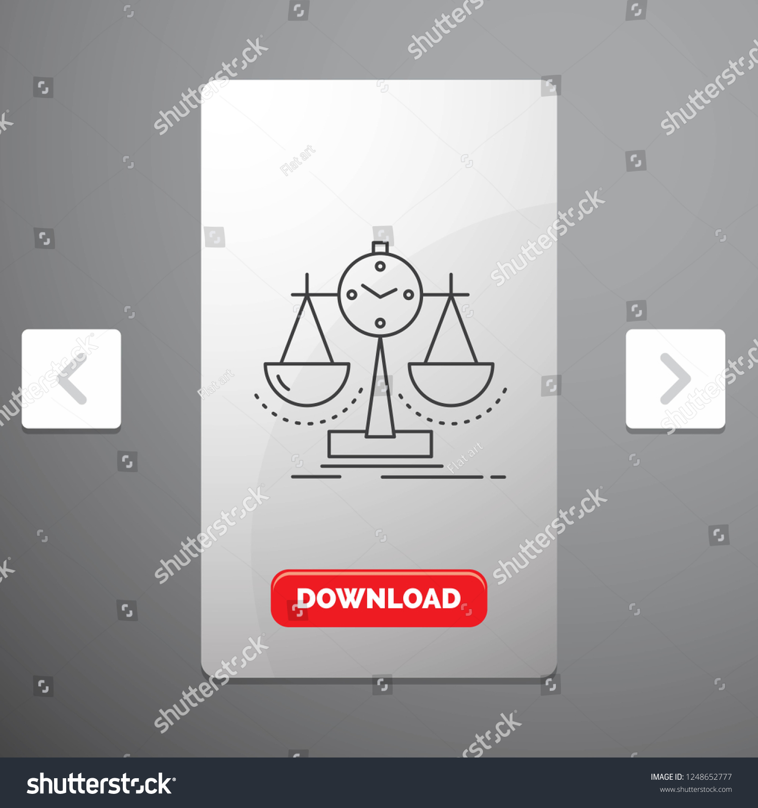 Balanced Management Measure Scorecard Strategy Line Stock Vector ... Balanced Management Measure Scorecard Strategy Line Stock Vector ...