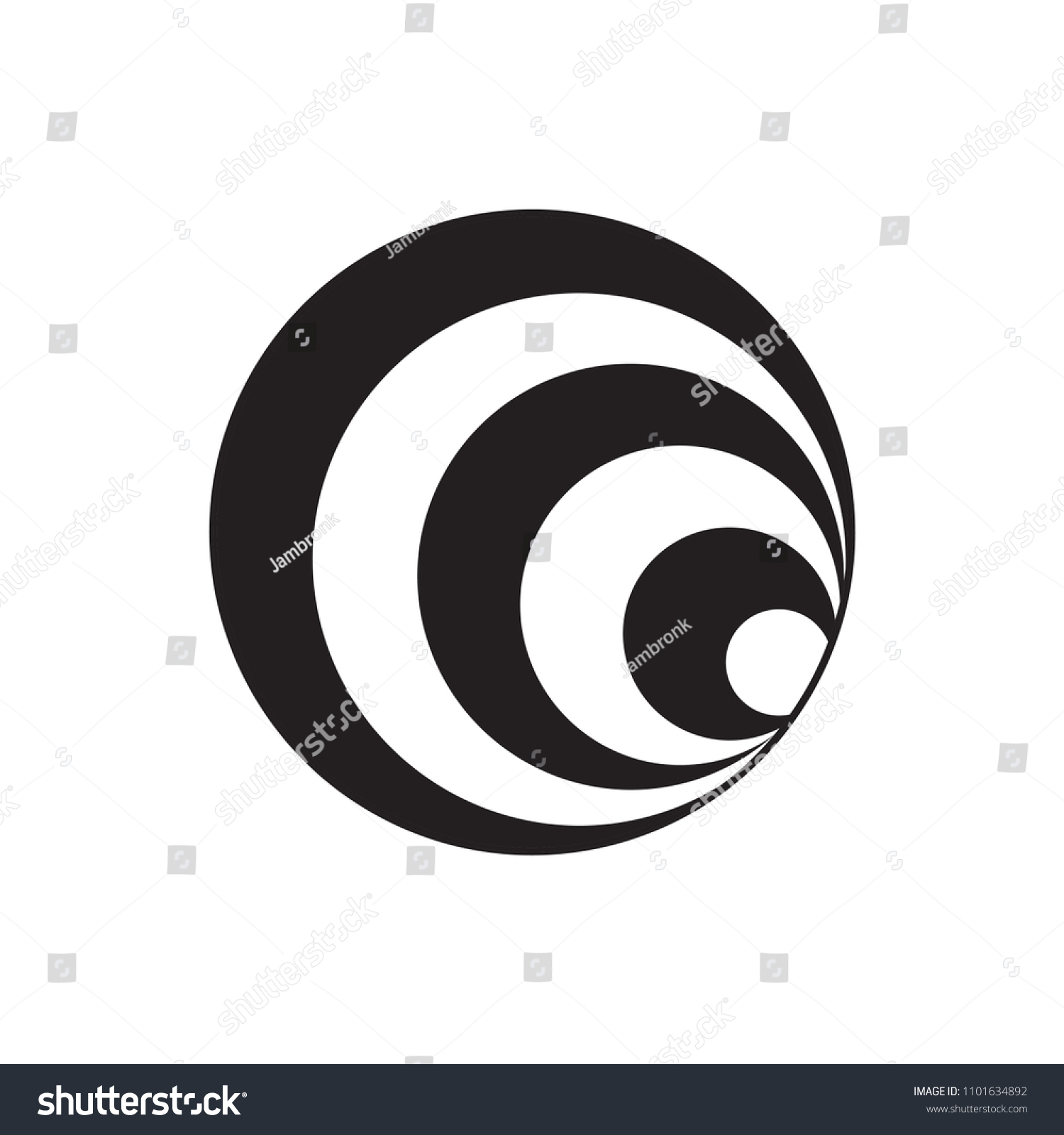 Ball Shaped Logo Stock Vector (Royalty Free) 1101634892