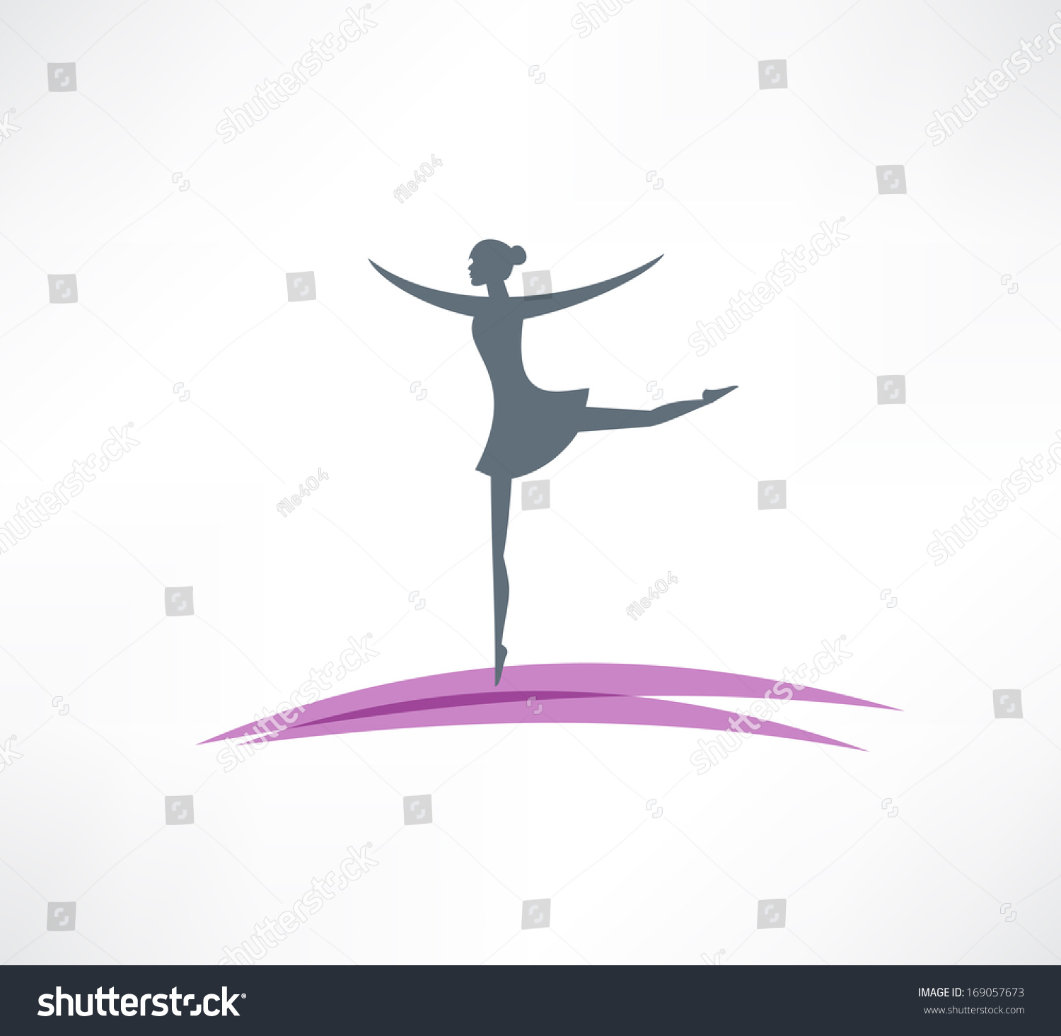 Ballet Dance Art Icon Stock Vector (Royalty Free) 169057673 | Shutterstock