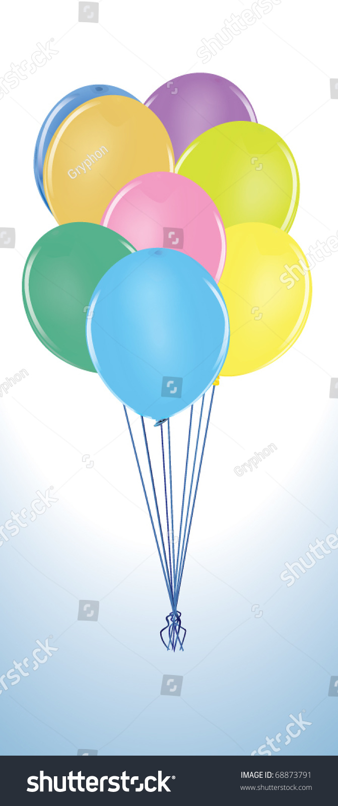 Balloon Cluster Vector Eps10 Illustration Stock Vector (Royalty Free ...