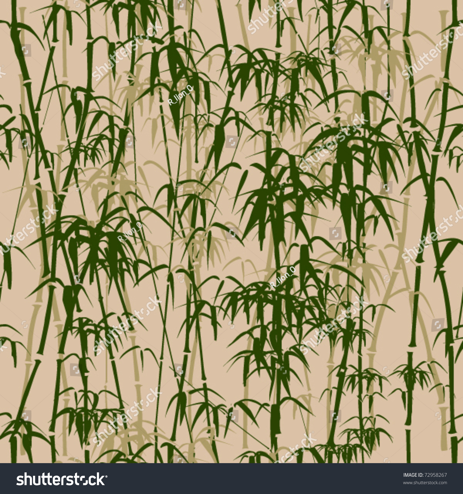 Bamboo Seamless Texture Vector Illustration Stock Vector (Royalty Free ...
