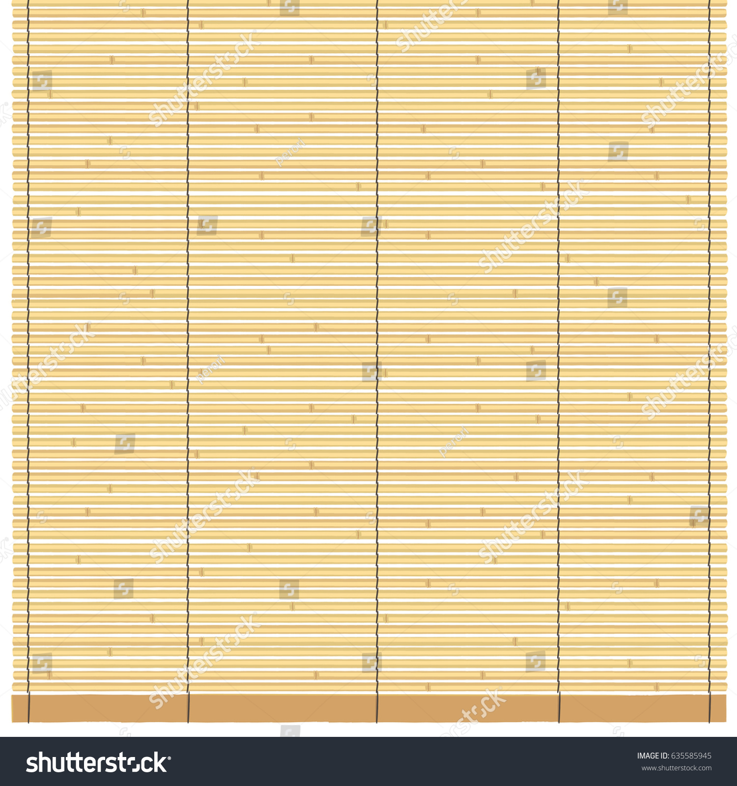Bamboo Window Blind Vector Illustration: เวกเตอร์สต็อก (ปลอดค่า ...