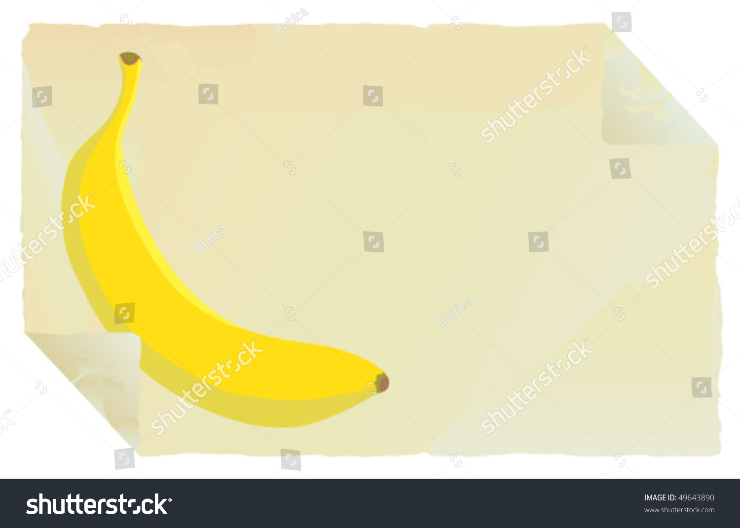 Banana Label Stock Vector (Royalty Free) 49643890 | Shutterstock