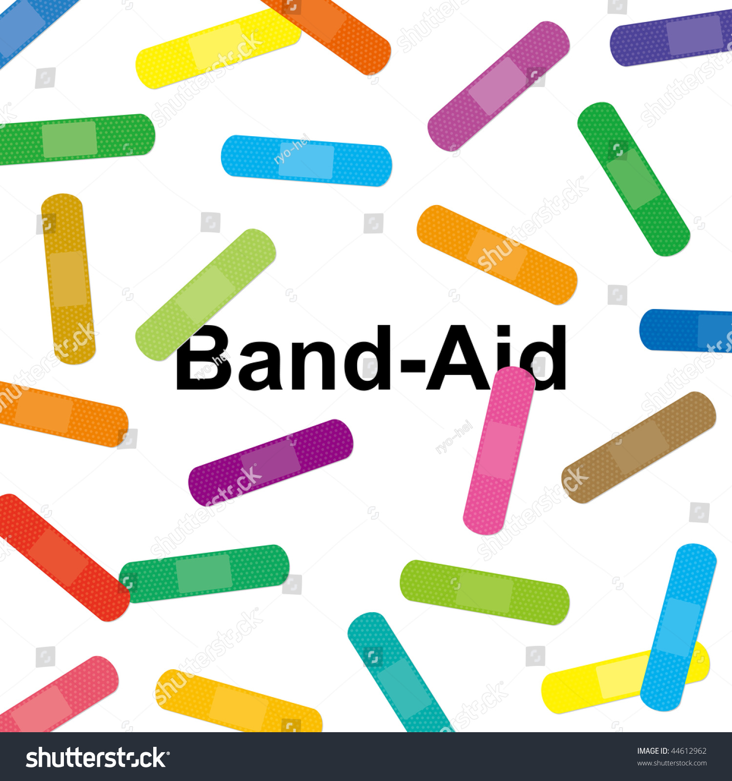 Band-Aid Stock Vector Illustration 44612962 : Shutterstock