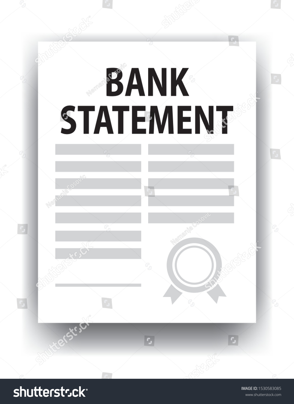 57,491 imágenes de Bank statement - Imágenes, fotos y vectores de stock ...