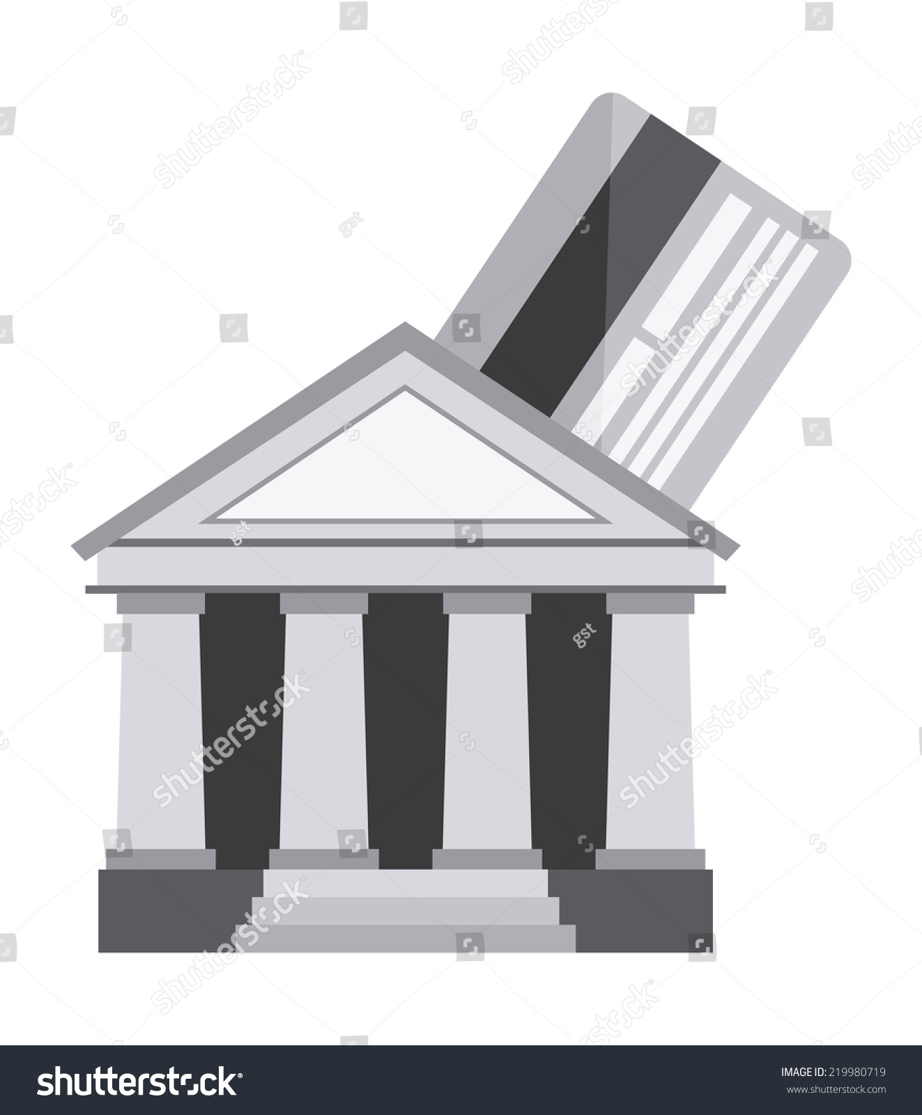 Banking Graphic Design Vector Illustration Stock Vector (Royalty Free ...