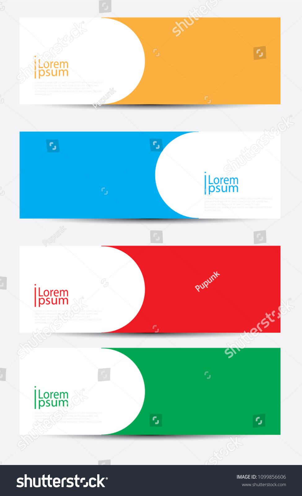 Banner Bacckground Vector Design Template Stock Vector (Royalty Free ...