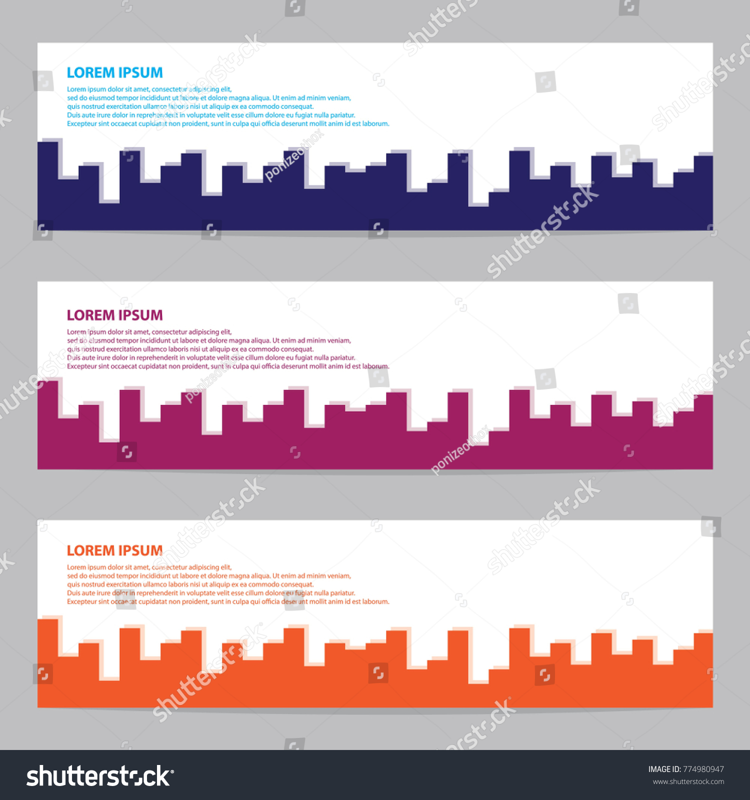 Banner City Concept Stock Vector (Royalty Free) 774980947 | Shutterstock