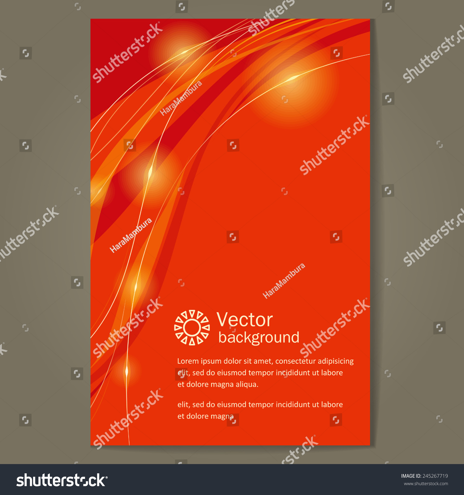 Banner Neutral Background Vector Stock Vector (Royalty Free) 245267719