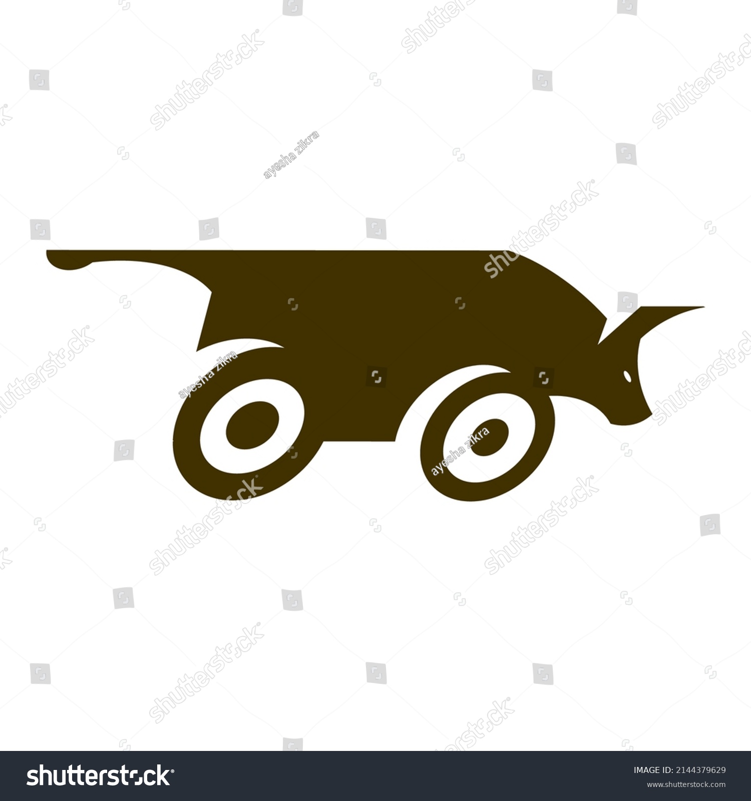 Banteng Express Logo Simple Modern Stock Vector (Royalty Free ...