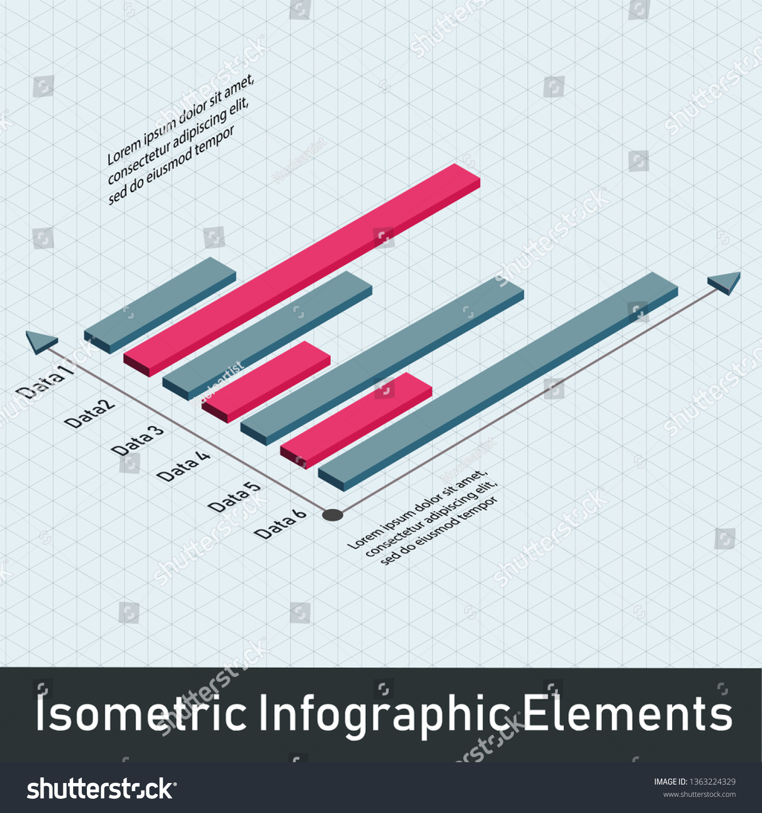 Bar Chart 7 Step Segments Stock Vector (Royalty Free) 1363224329 ...
