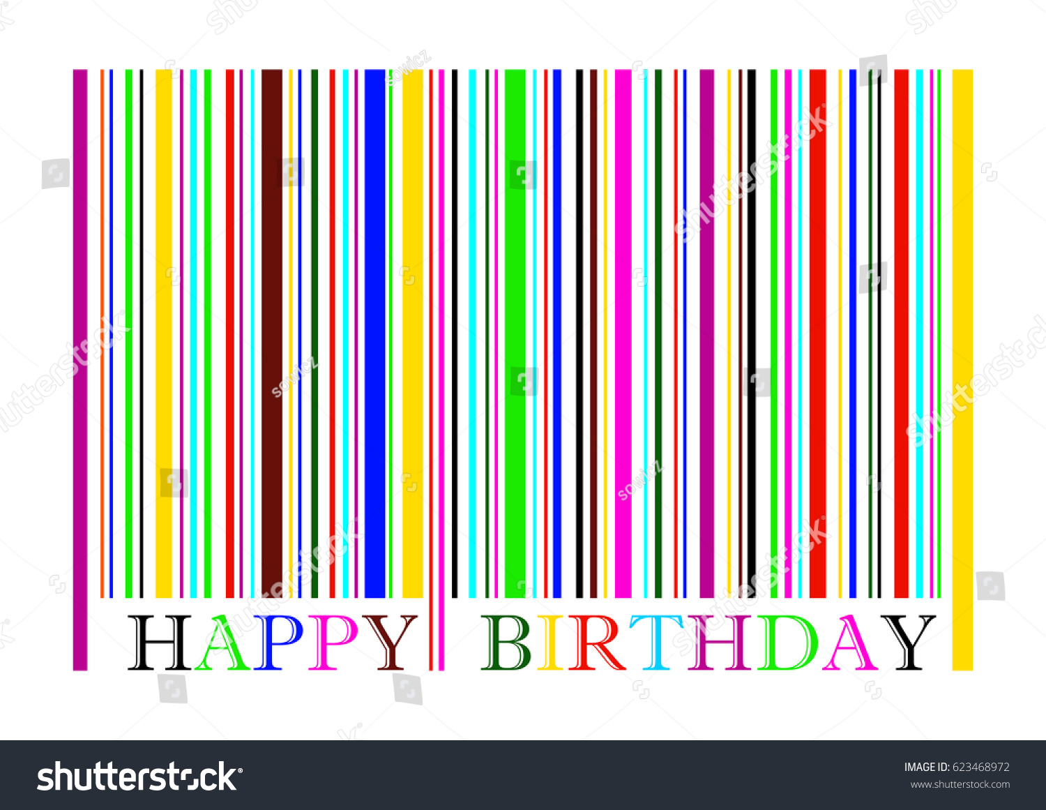 253 Birthday bar code Images, Stock Photos & Vectors | Shutterstock