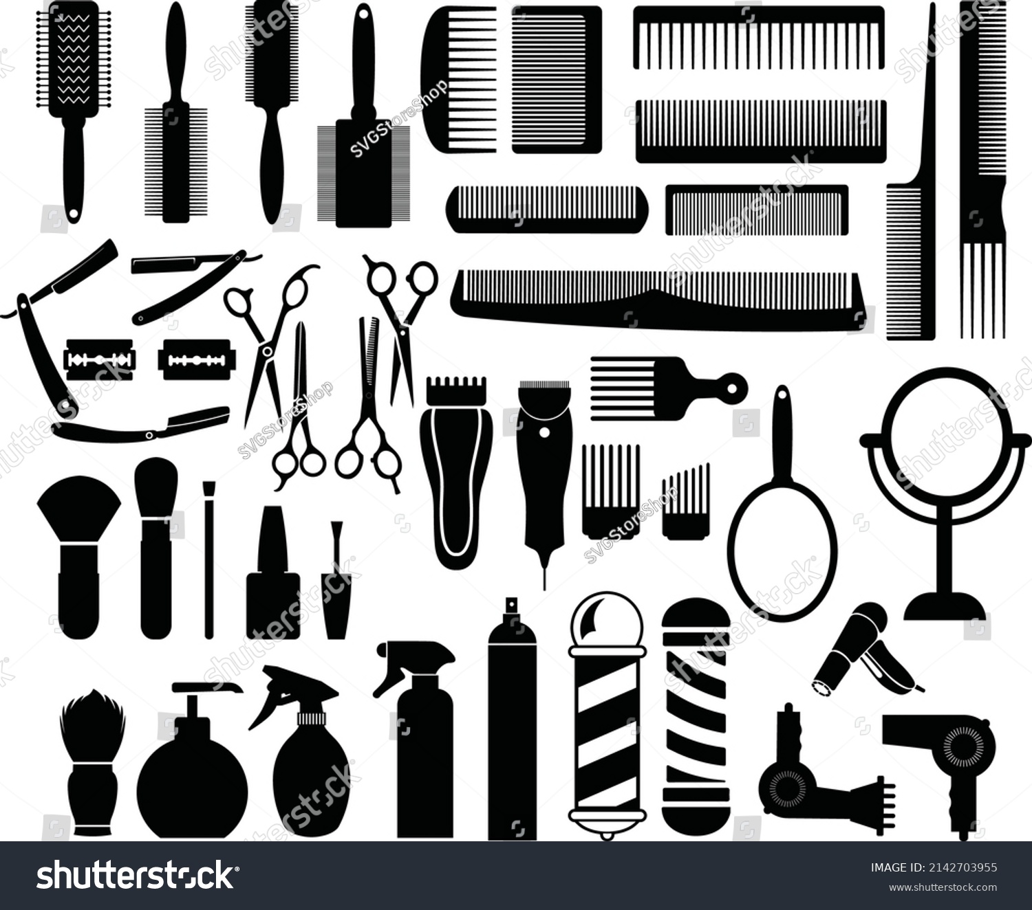 66,814 Barber tools Stock Vectors, Images & Vector Art | Shutterstock