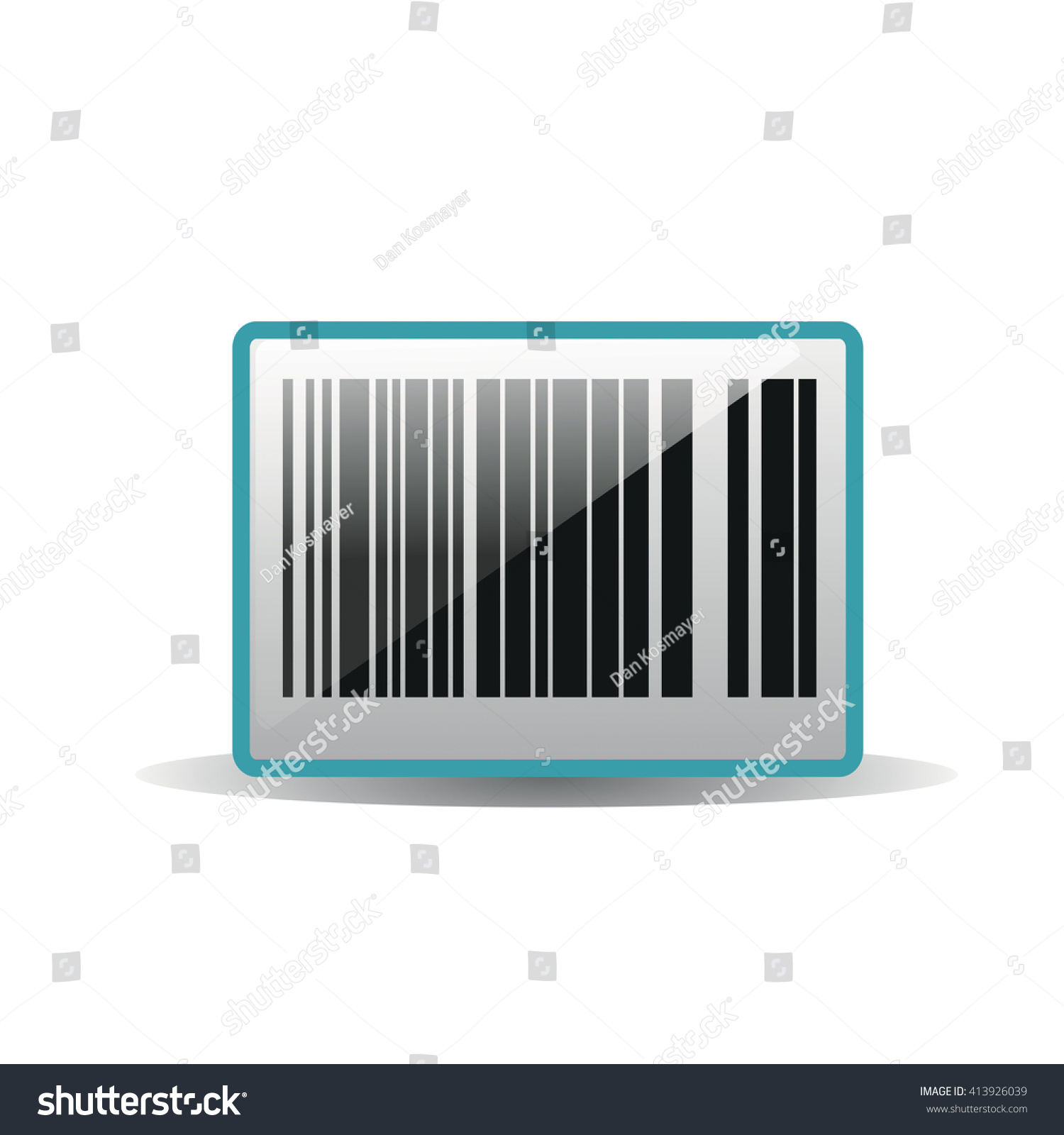 Barcode Upc Code Illustration Design Over Stock Vector (Royalty Free ...
