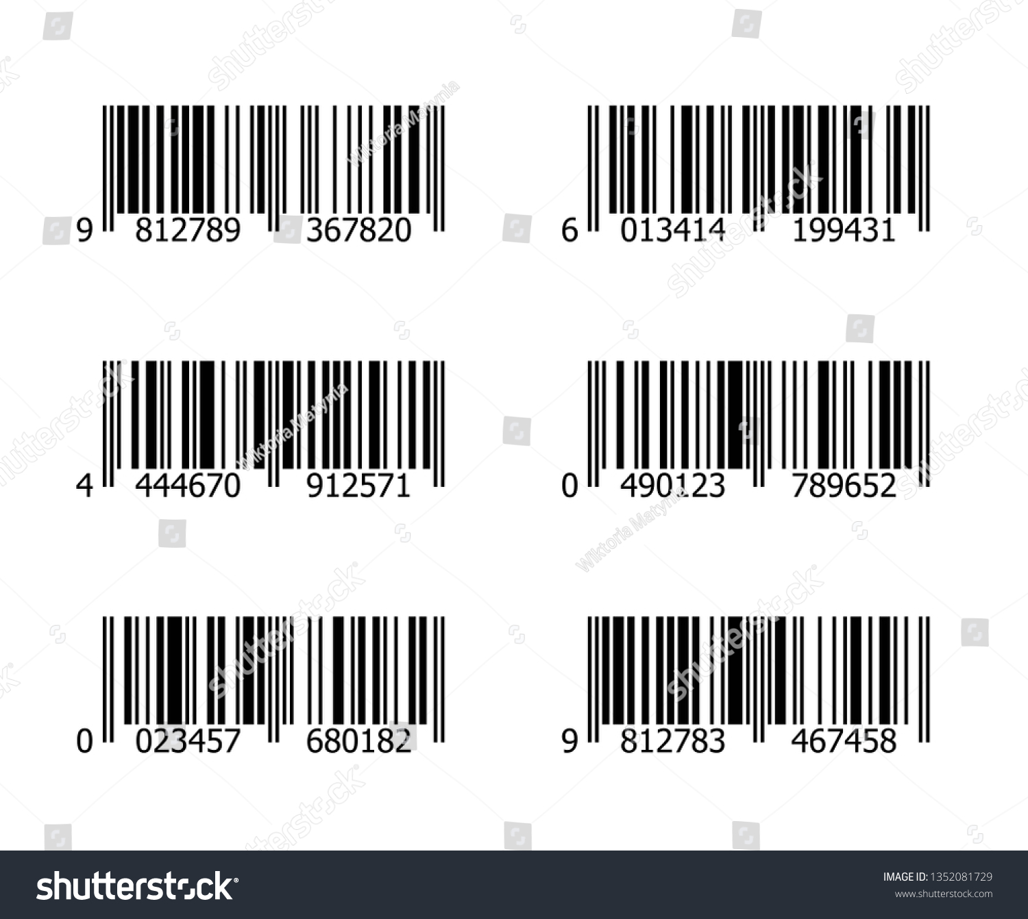 Barcode Vector Graphic Illustration: เวกเตอร์สต็อก (ปลอดค่าลิขสิทธิ์ ...